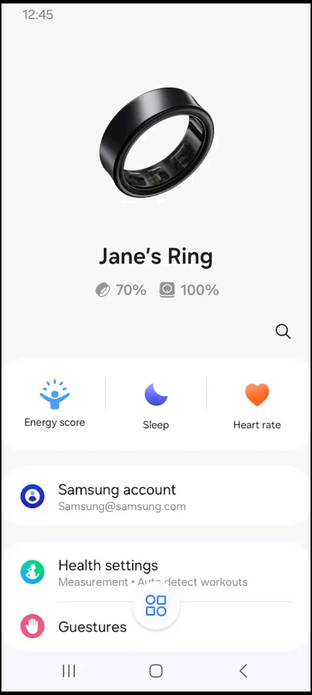 Galaxy Ring Manager - Samsung Community
