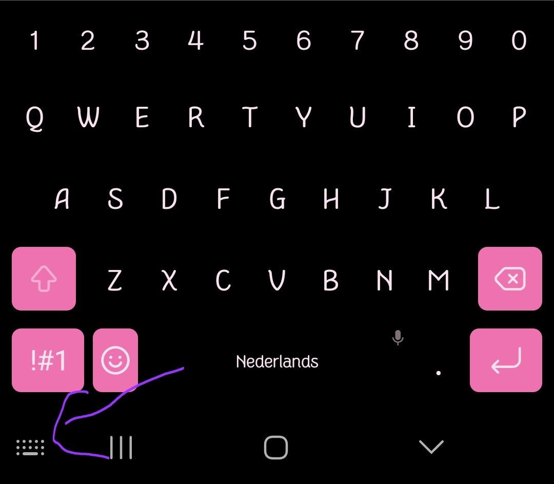 Samsung S23 knop toetsenbord werkbalk - Samsung Community