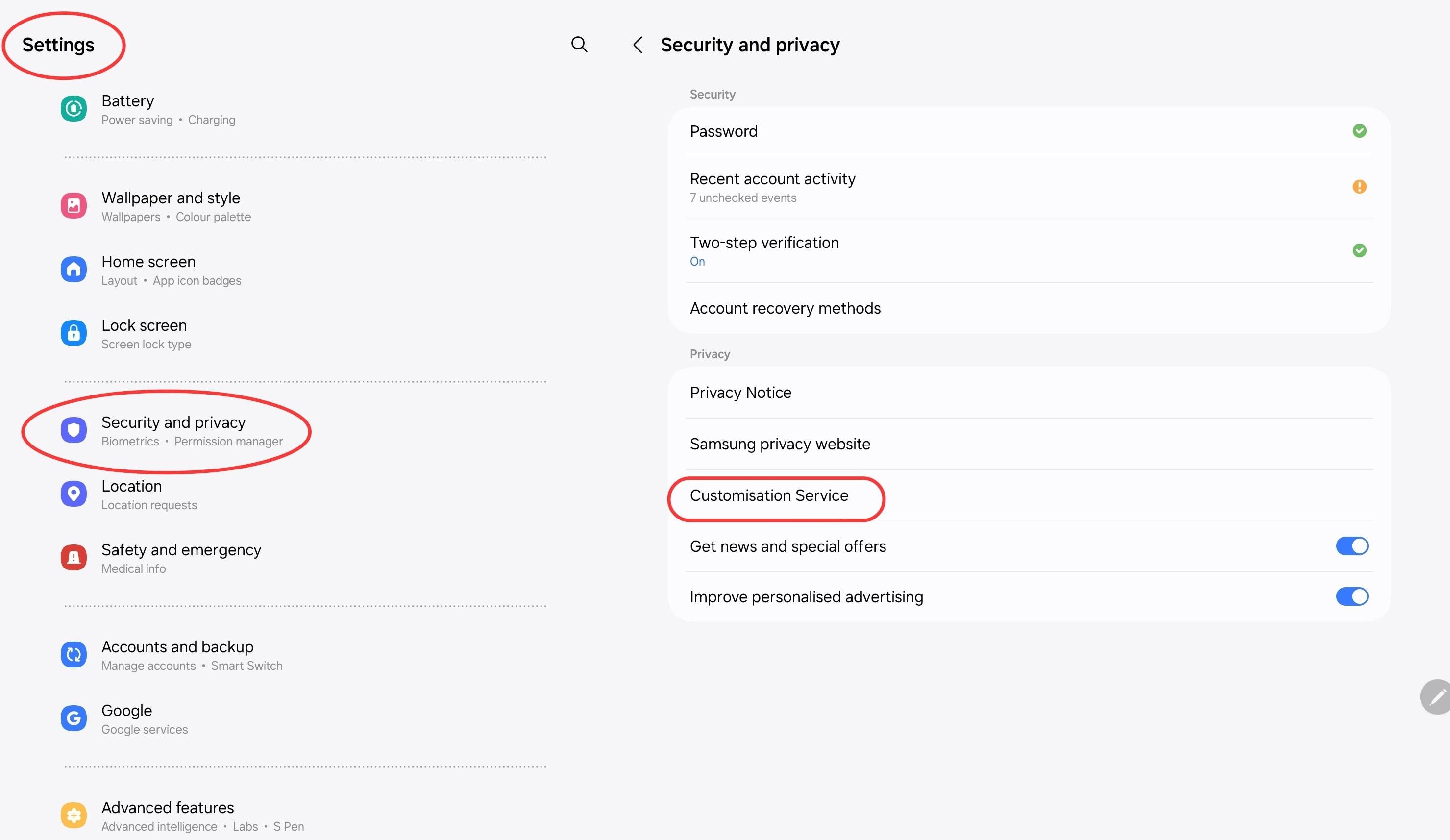 How to stop customization service - Samsung Community