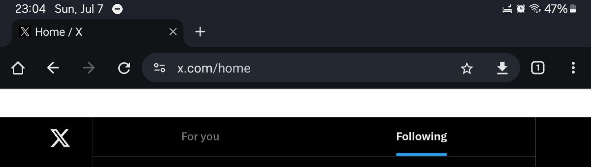 Weisser Balken in Chrome und Touchpunkt verschoben - Samsung Community