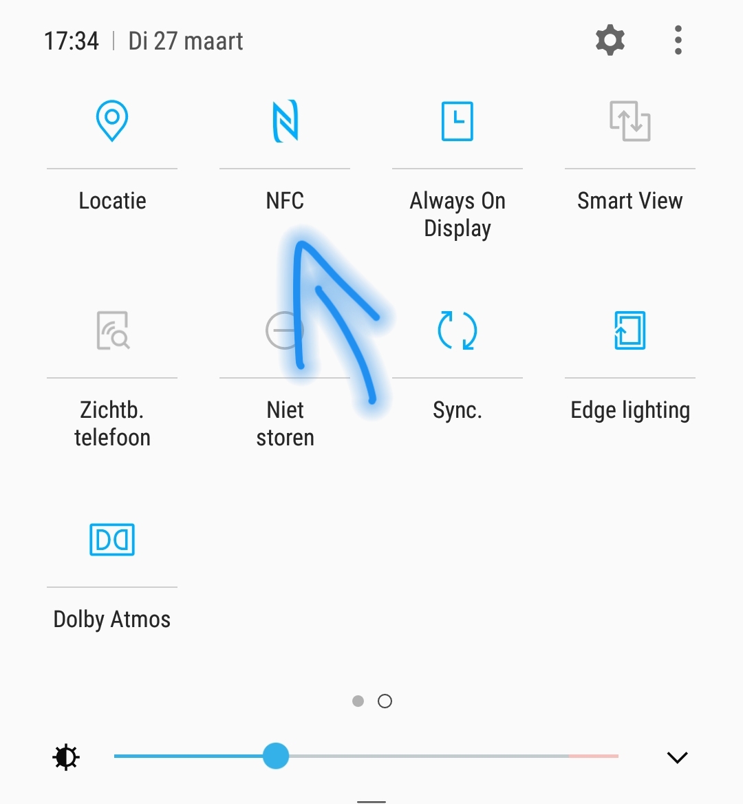 Opgelost: Nfc tag type melding - Samsung Community