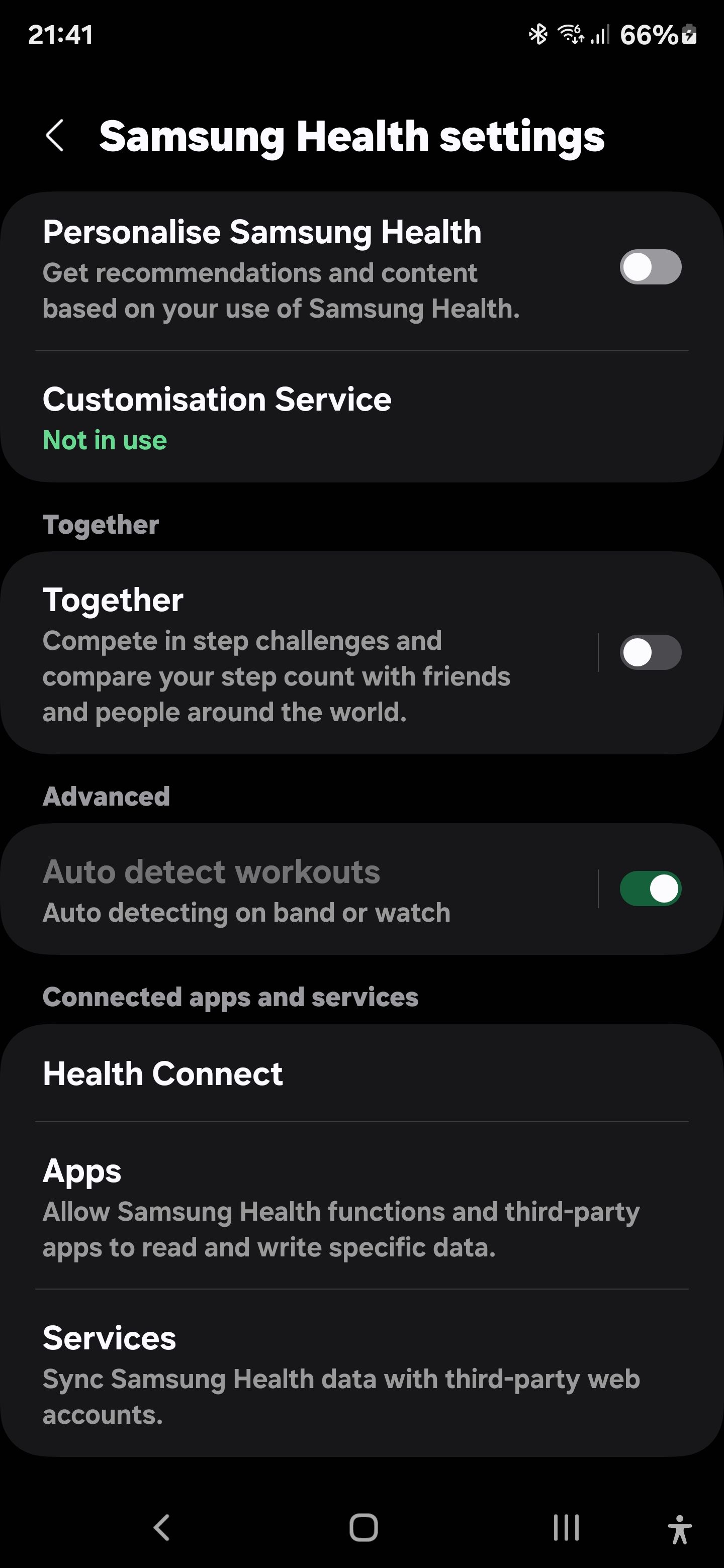 Samsung health issue - Samsung Community