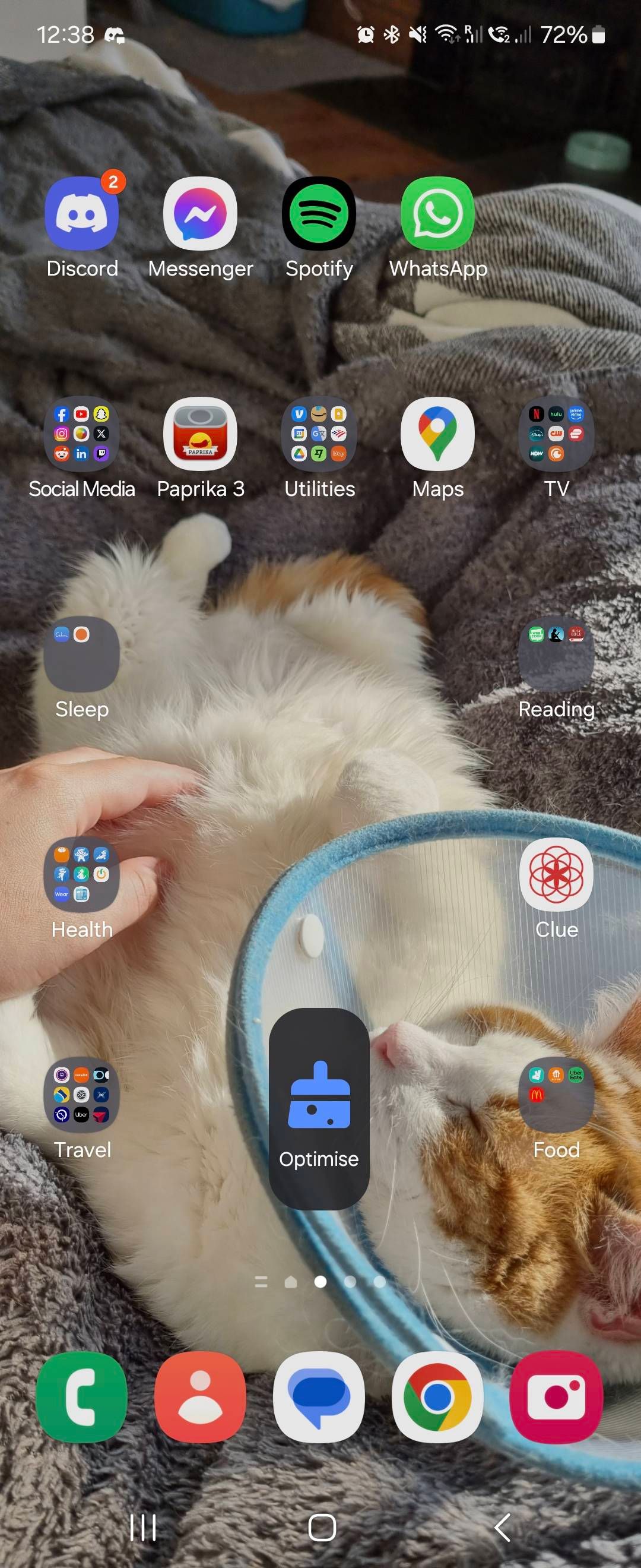 Flip6 home screen icons get smaller randomly - Samsung Community