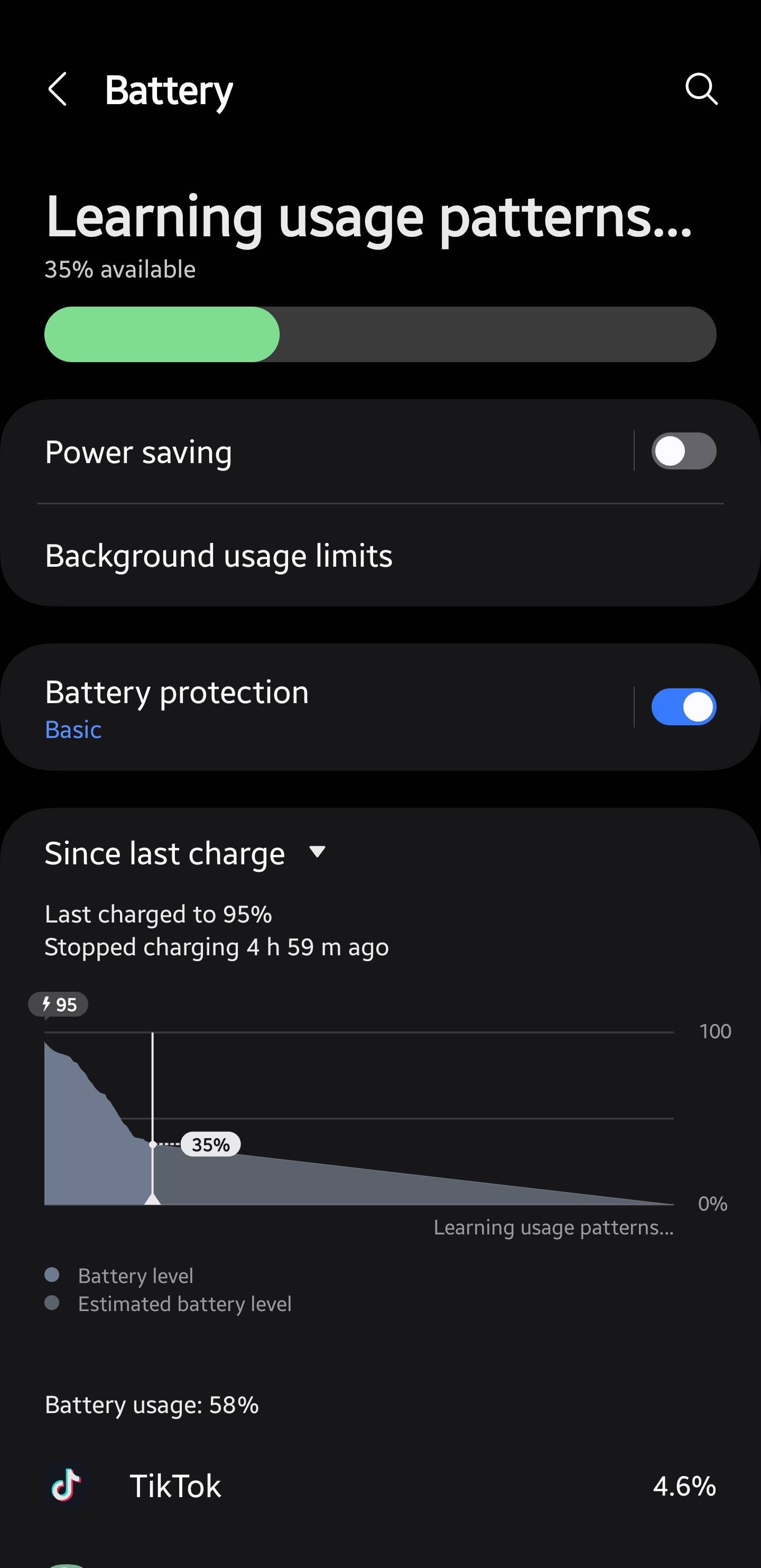 Learning usage patterns... - Samsung Community