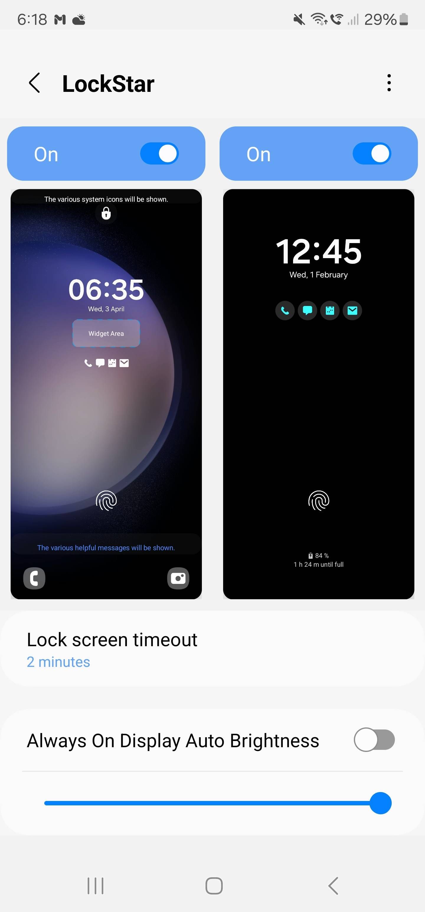 AOD Brightness - Samsung Community