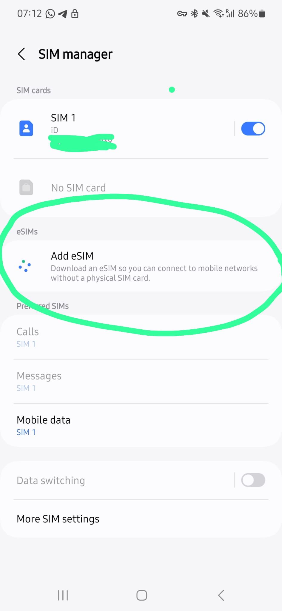 Esim Trouble A54 - Samsung Community
