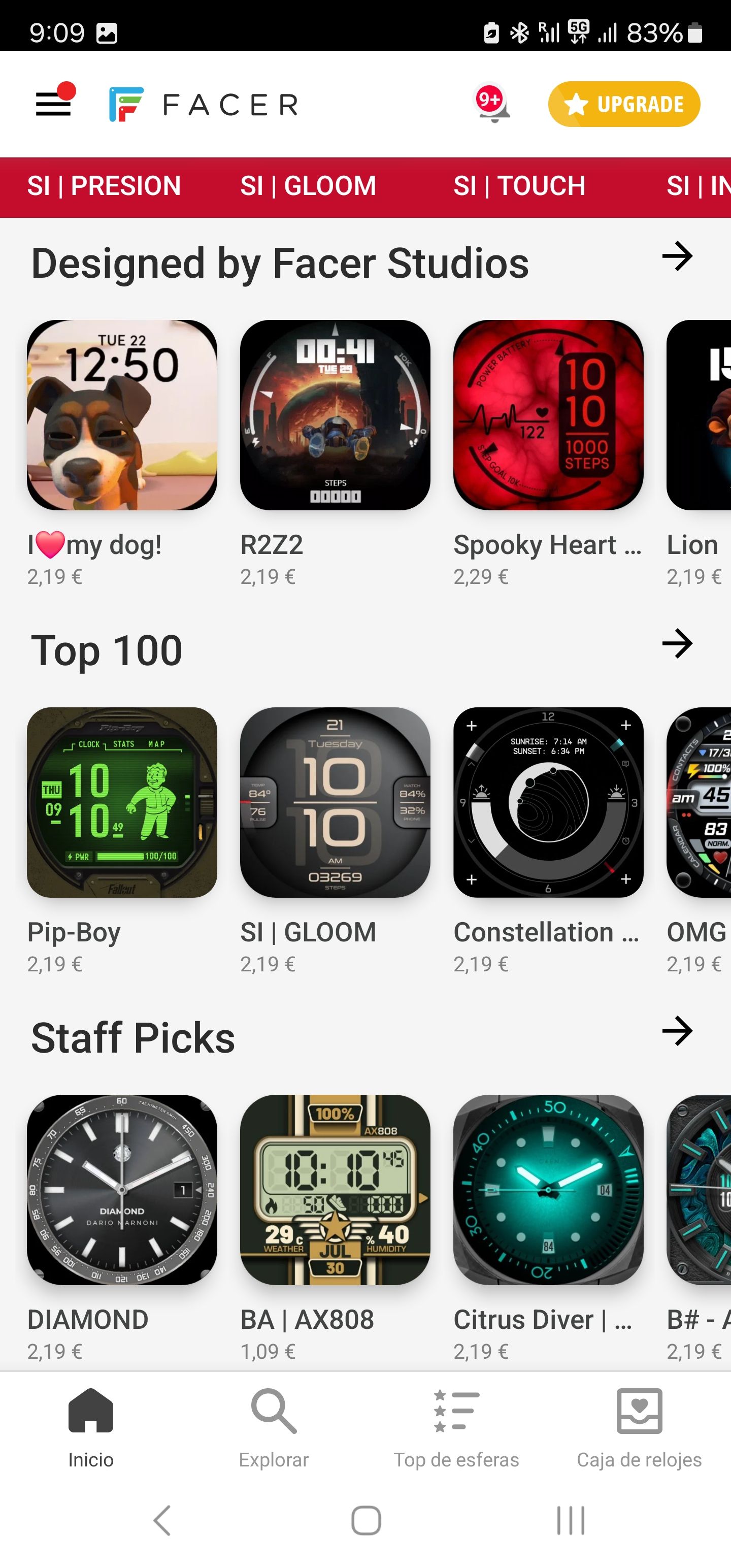 Galaxy watch 7 & Ultra vs Facer. - Samsung Community