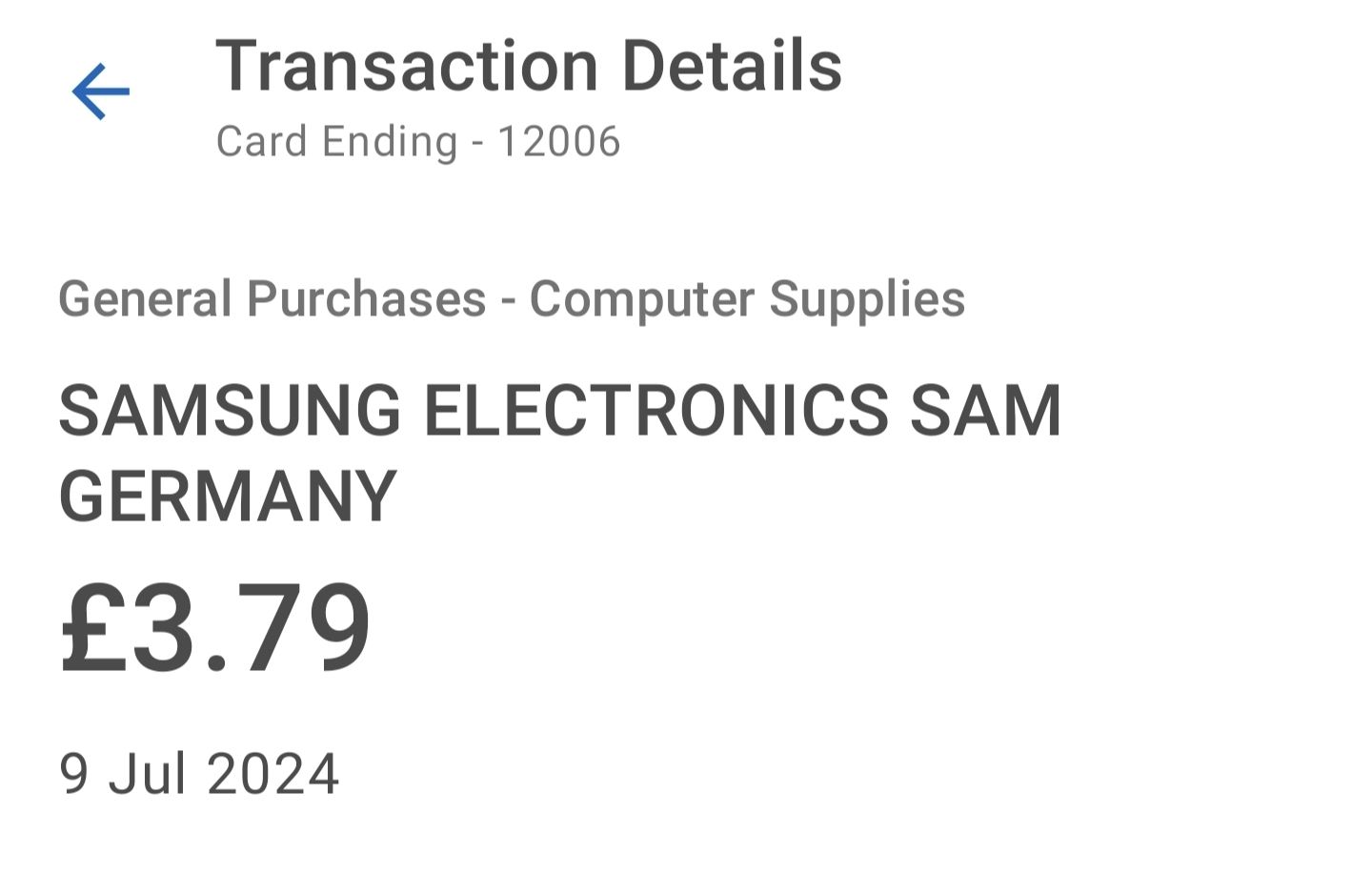 Samsung electronics charge - Samsung Community