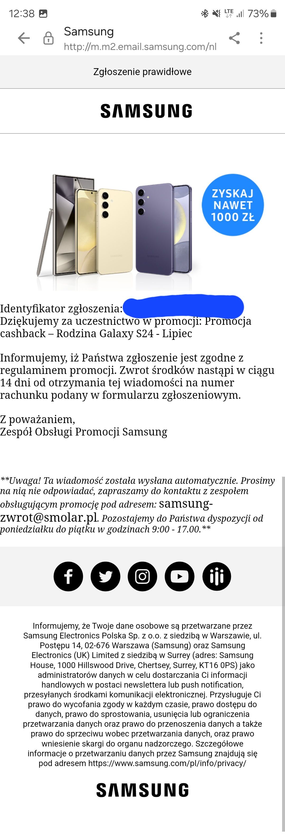 Promocja cashback – Rodzina Galaxy S24 - Lipiec - Samsung Community