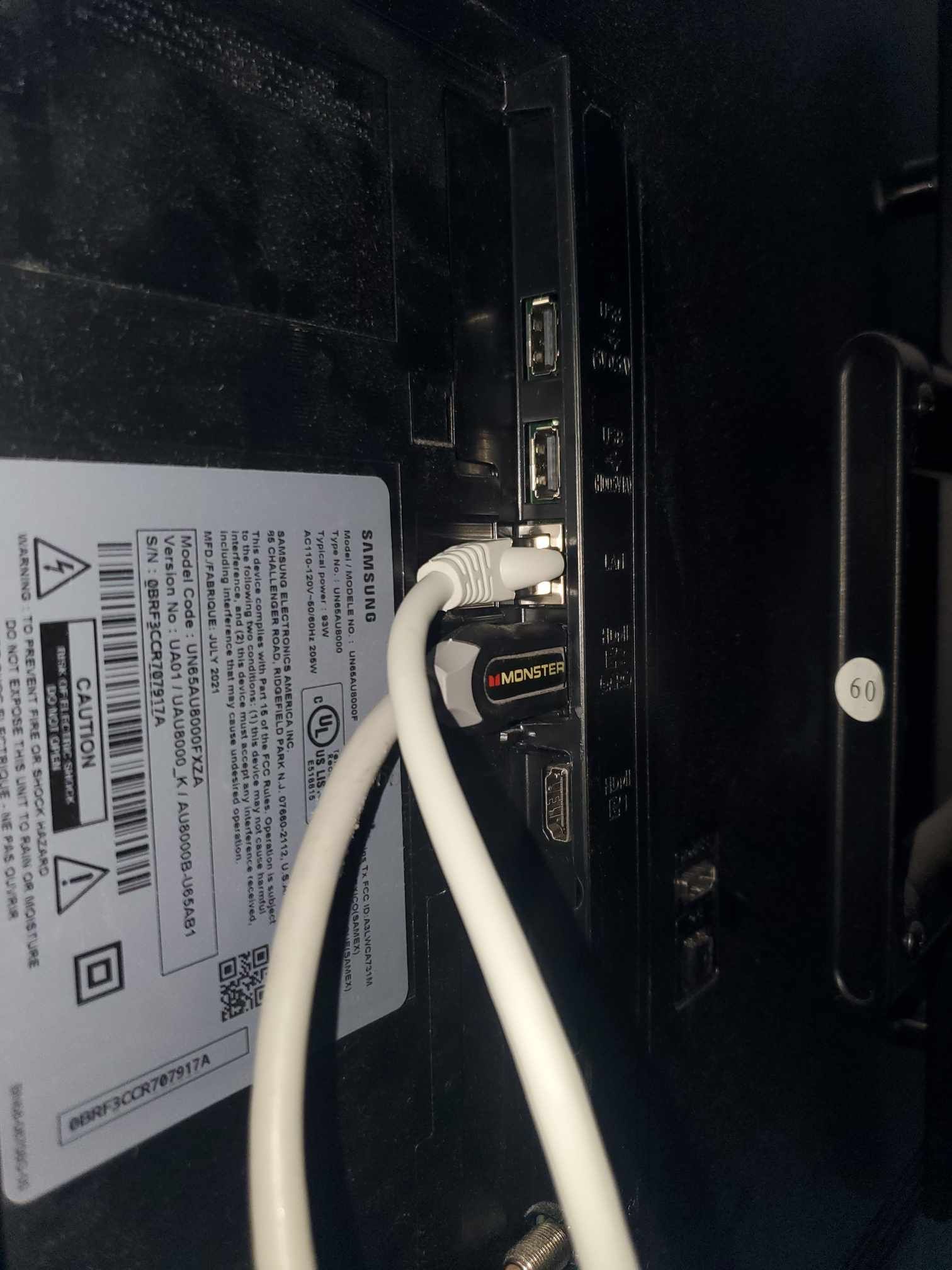 Samsung TV - no network cable detected - Samsung Community