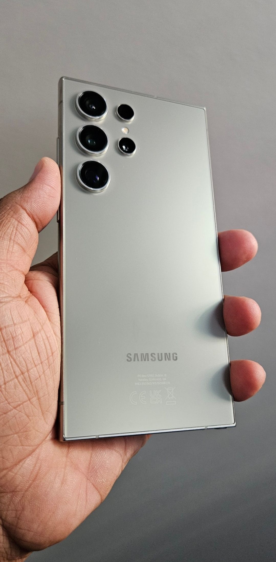 S24 ultra Titanium Grey looks beautiful - Samsung Community
