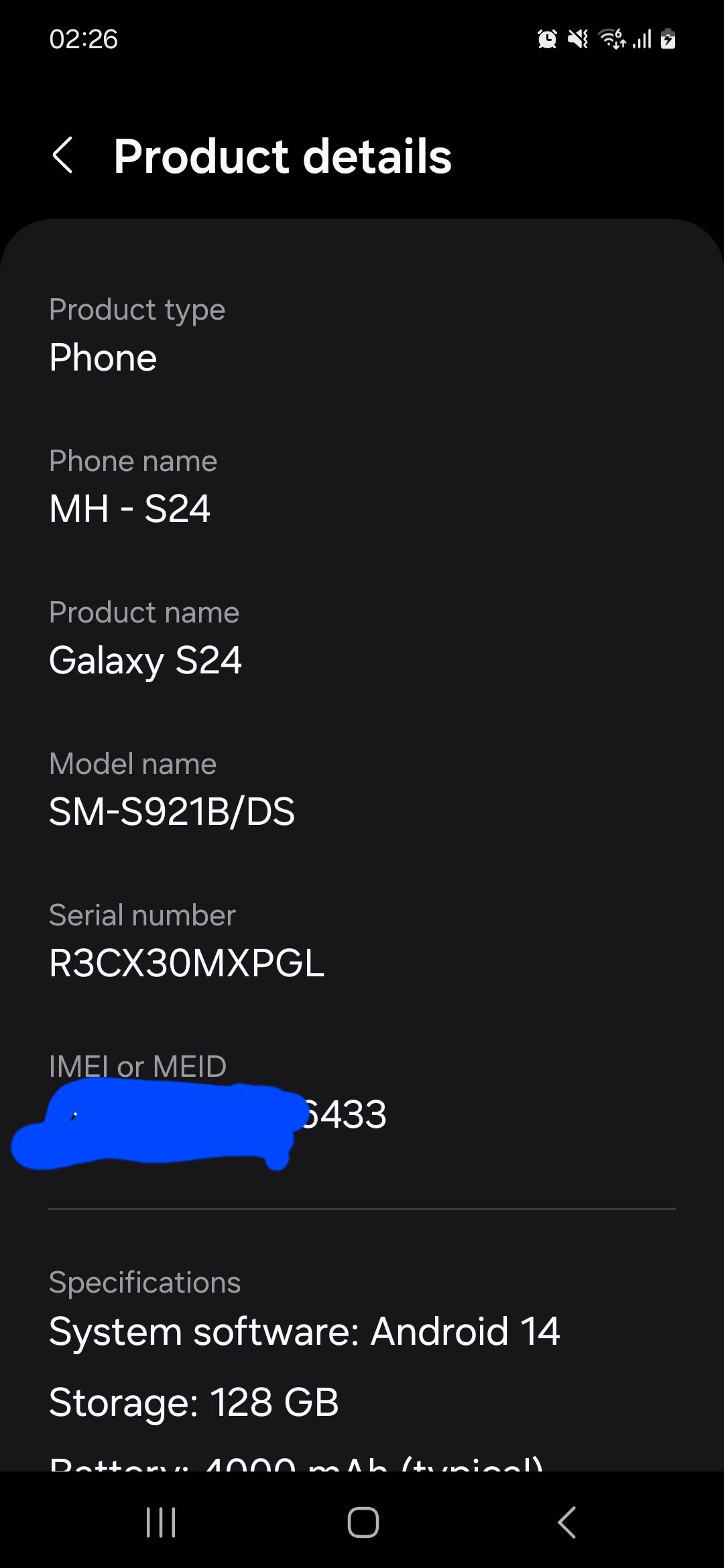 Two IMEI's on 1 device that are providing two sets of different ...