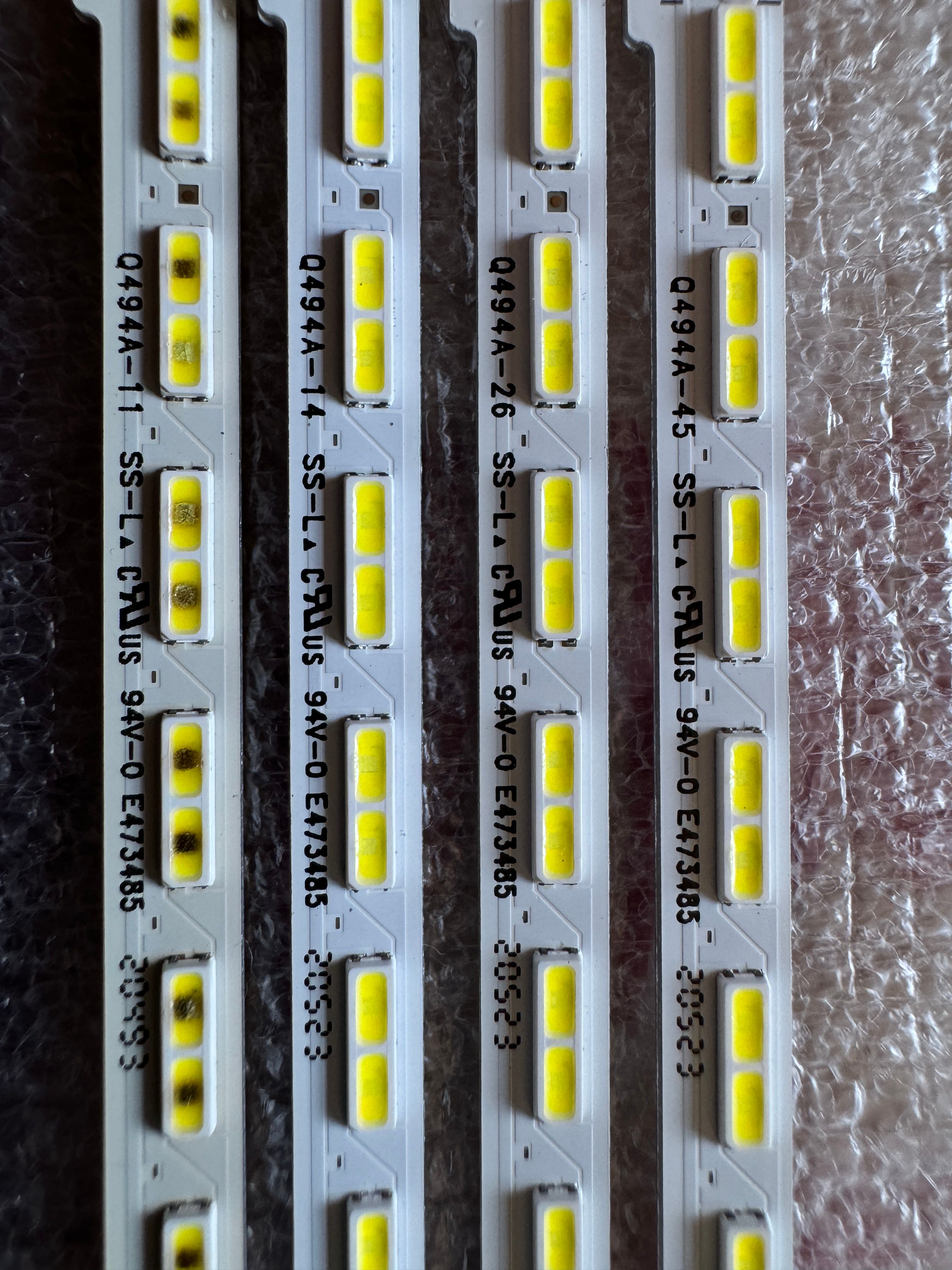 TV overheating in bottom left corner with light bleeding - Samsung ...