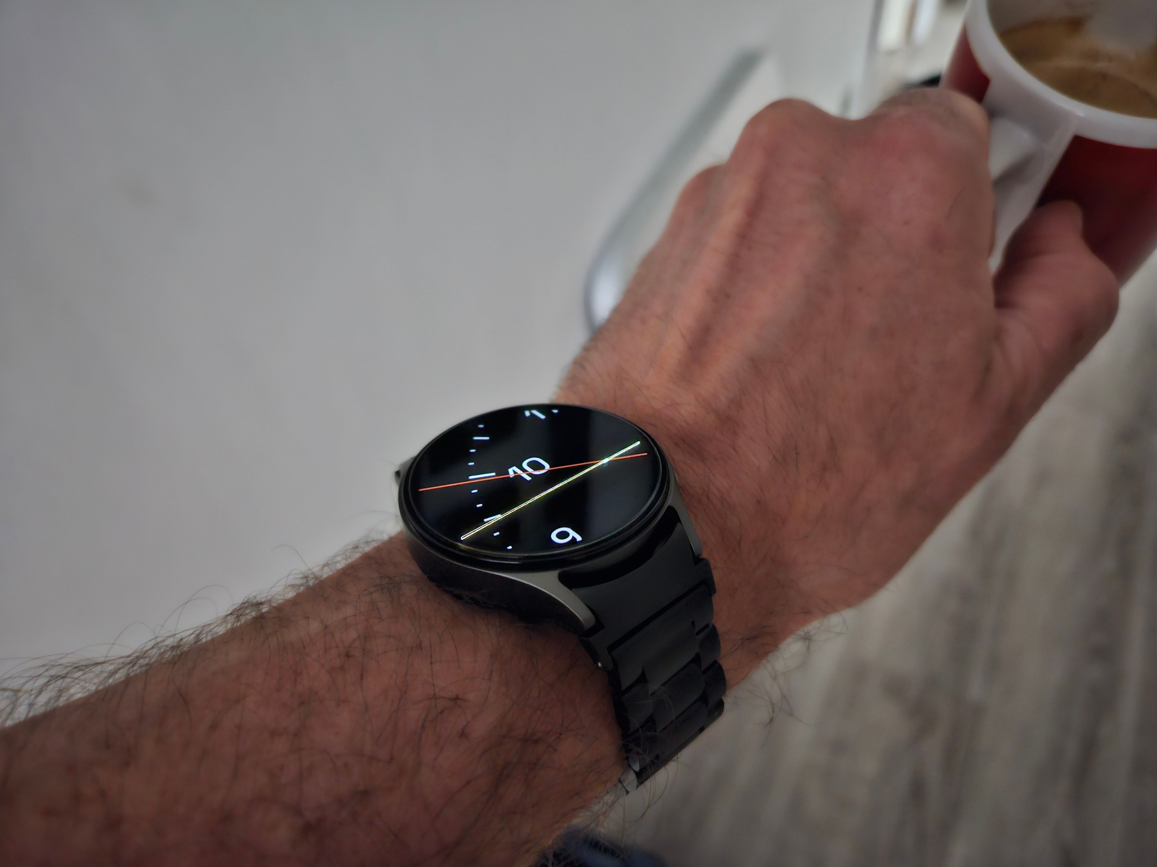 Galaxy Watch 7 - white horizontal line - Samsung Community