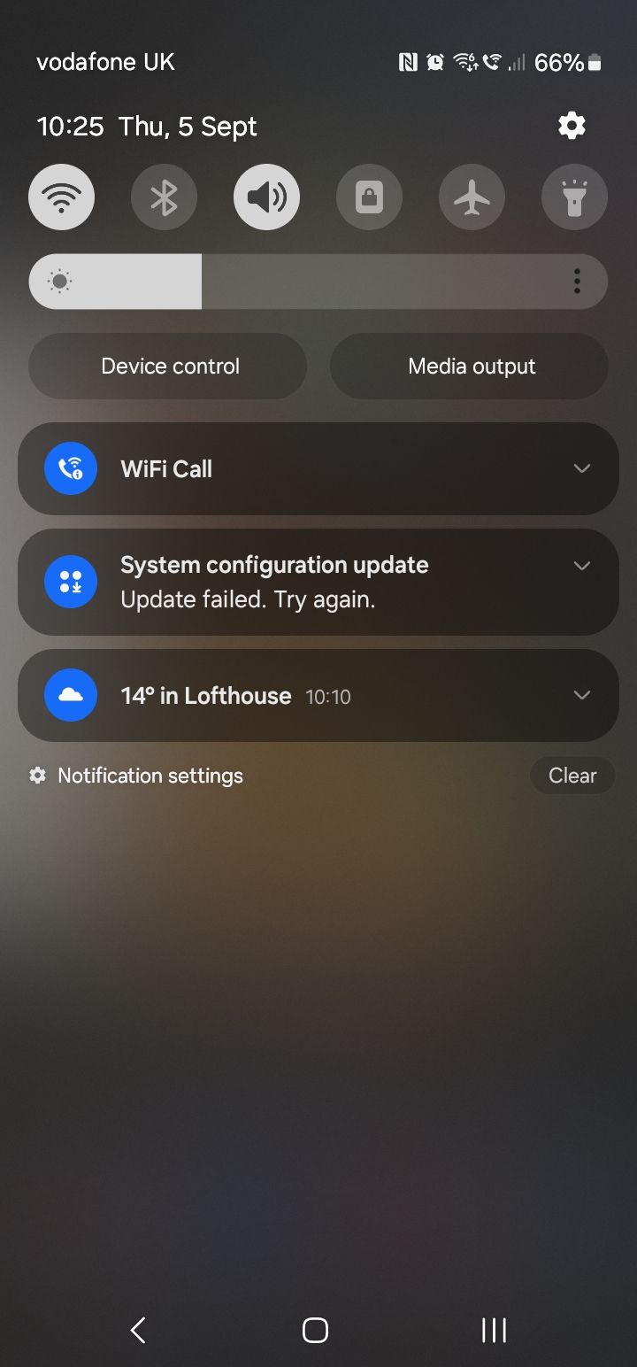 Solved: System Configuration Update ??? - Samsung Community