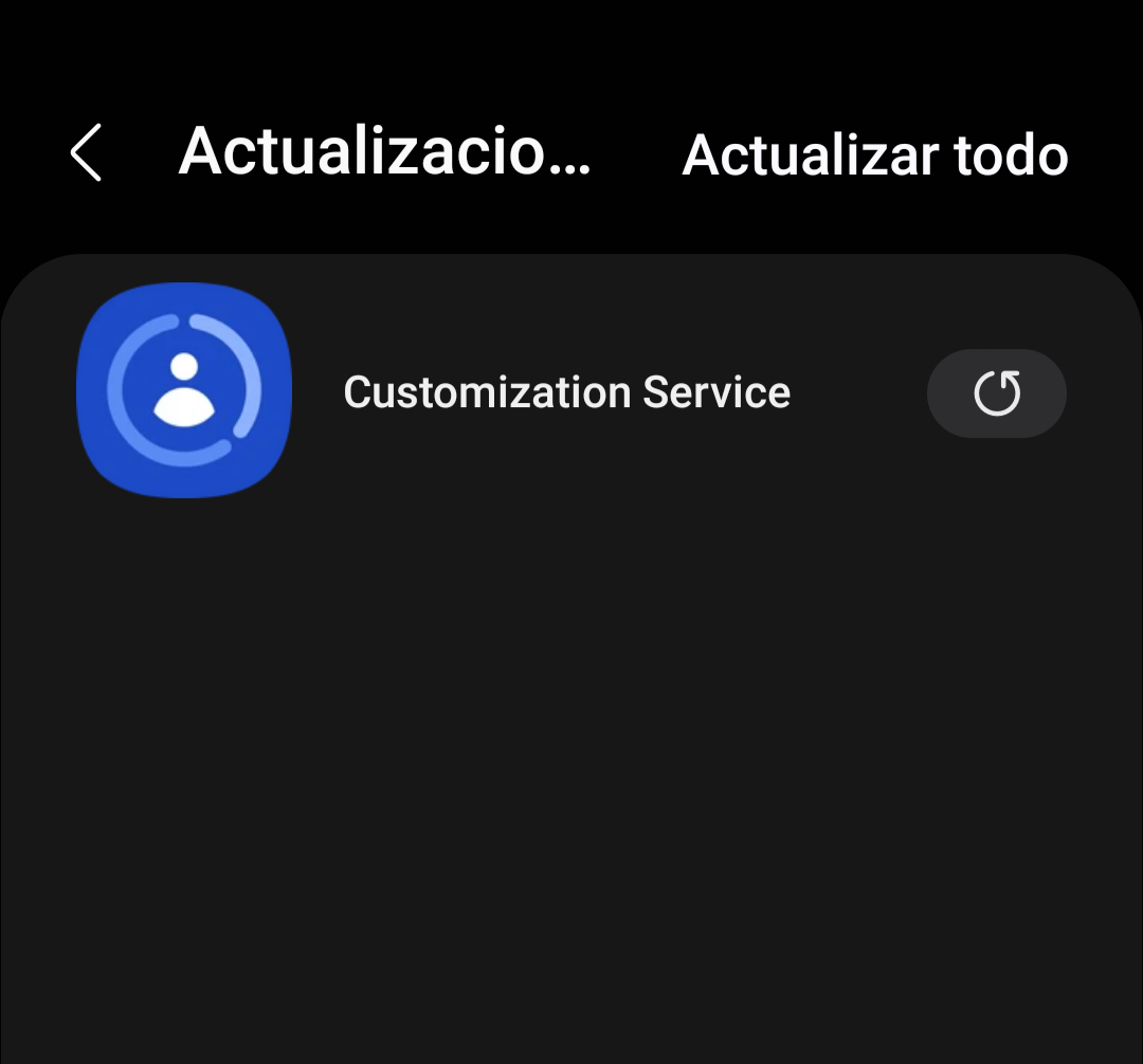 Solucionado: CUSTOMIZATION SERVICE - Samsung Community