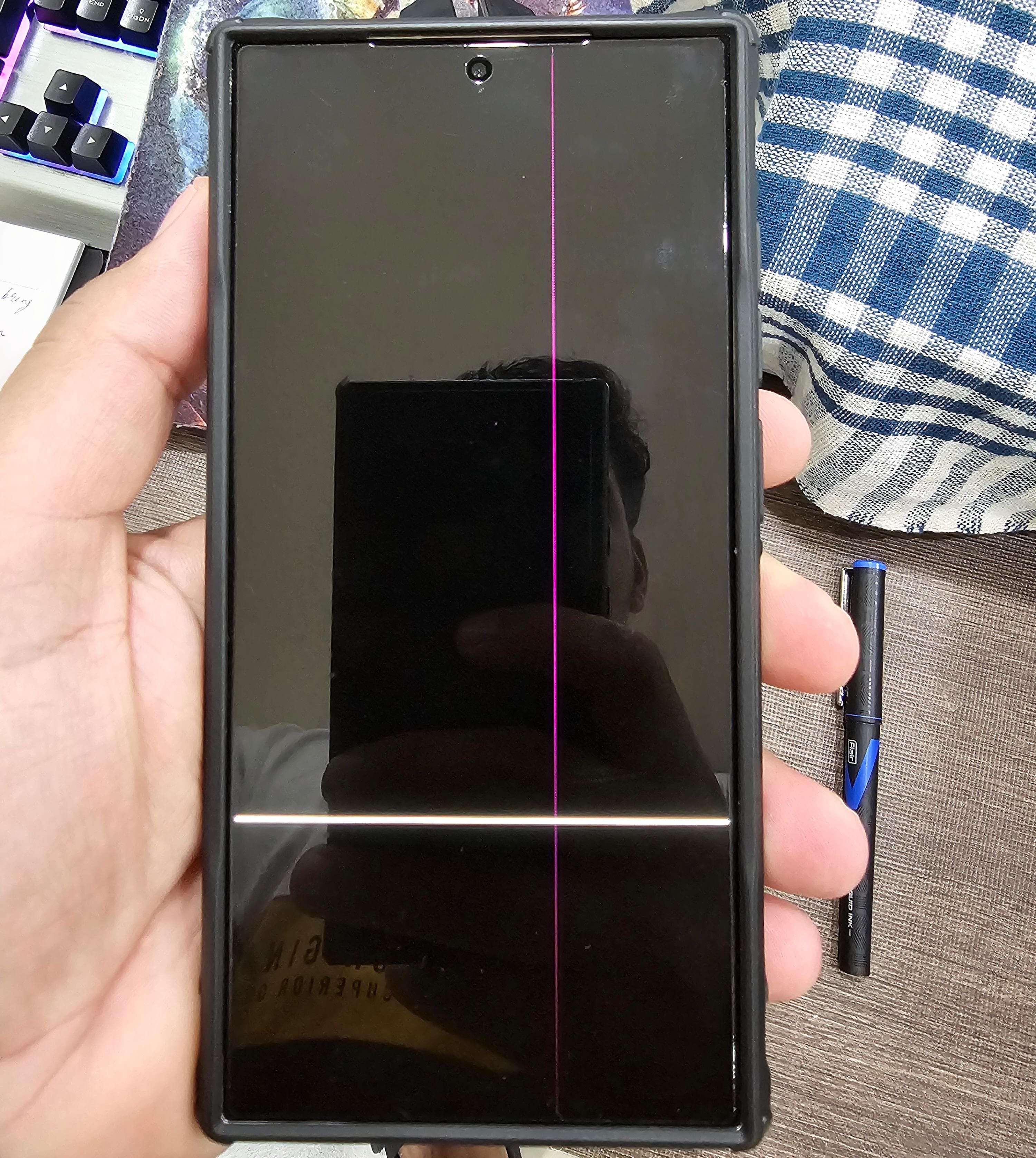 Solved: Screen issue with my S24 Ultra - Samsung Community