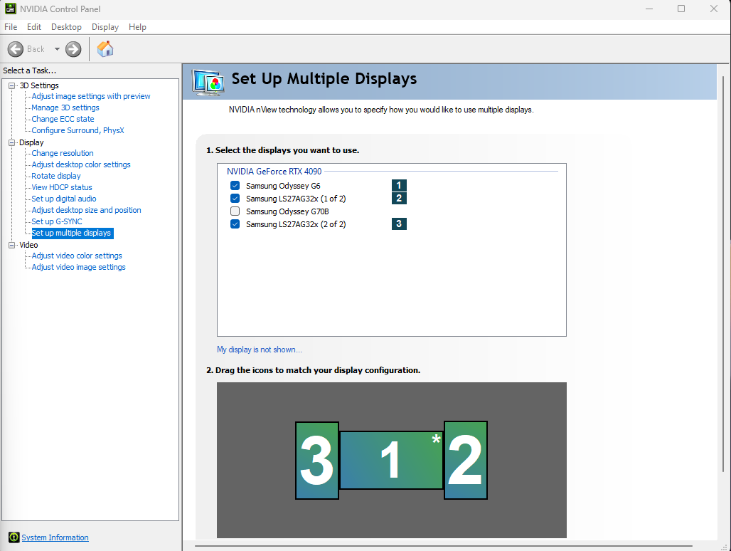 Samsung G7 & G6 Connectivity issues with multiple monitor setup ...