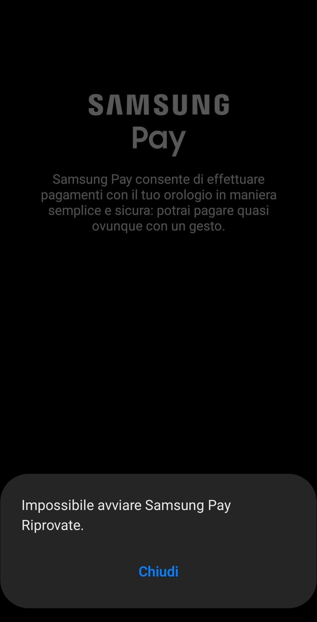 Problemi Samsung pay su galaxy watch4 - Samsung Community
