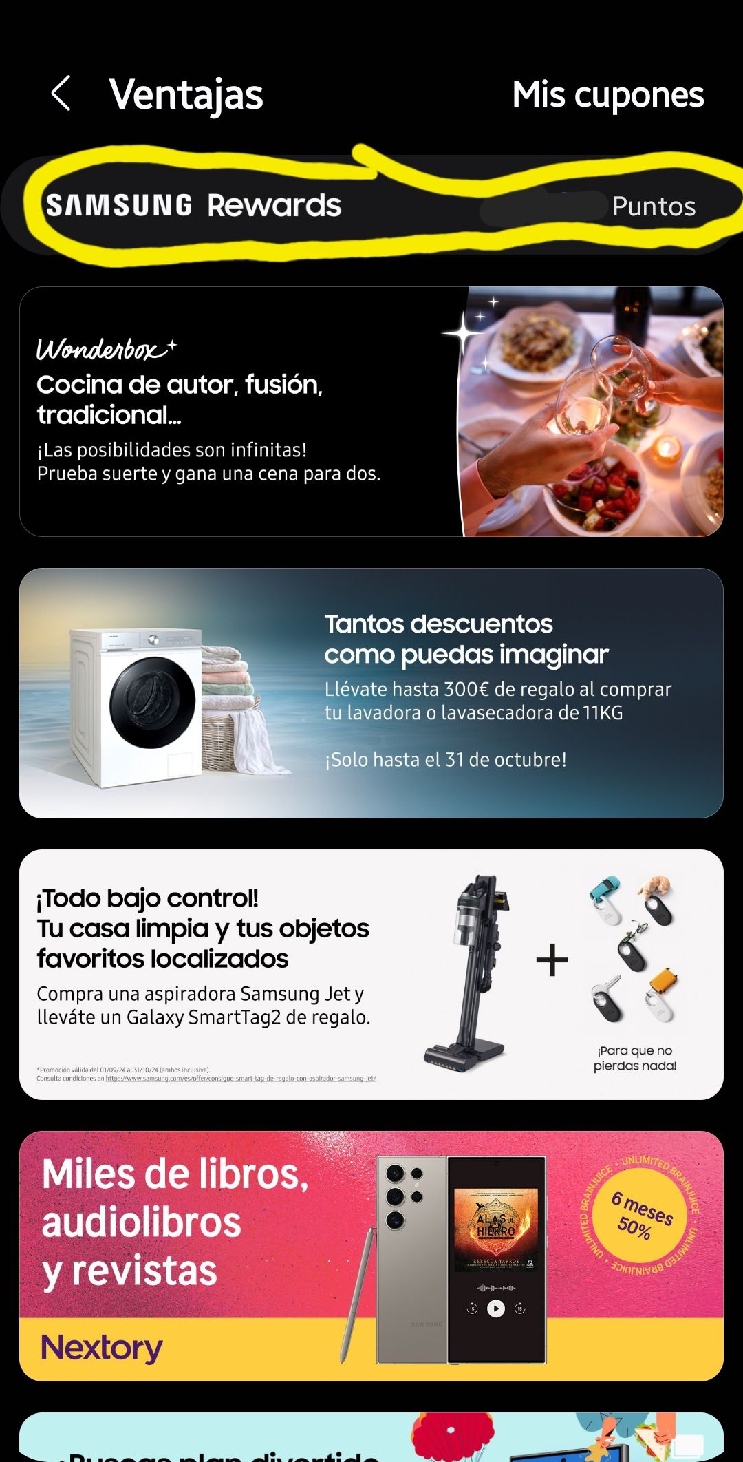 Cupones en Samsung Rewards - Samsung Community