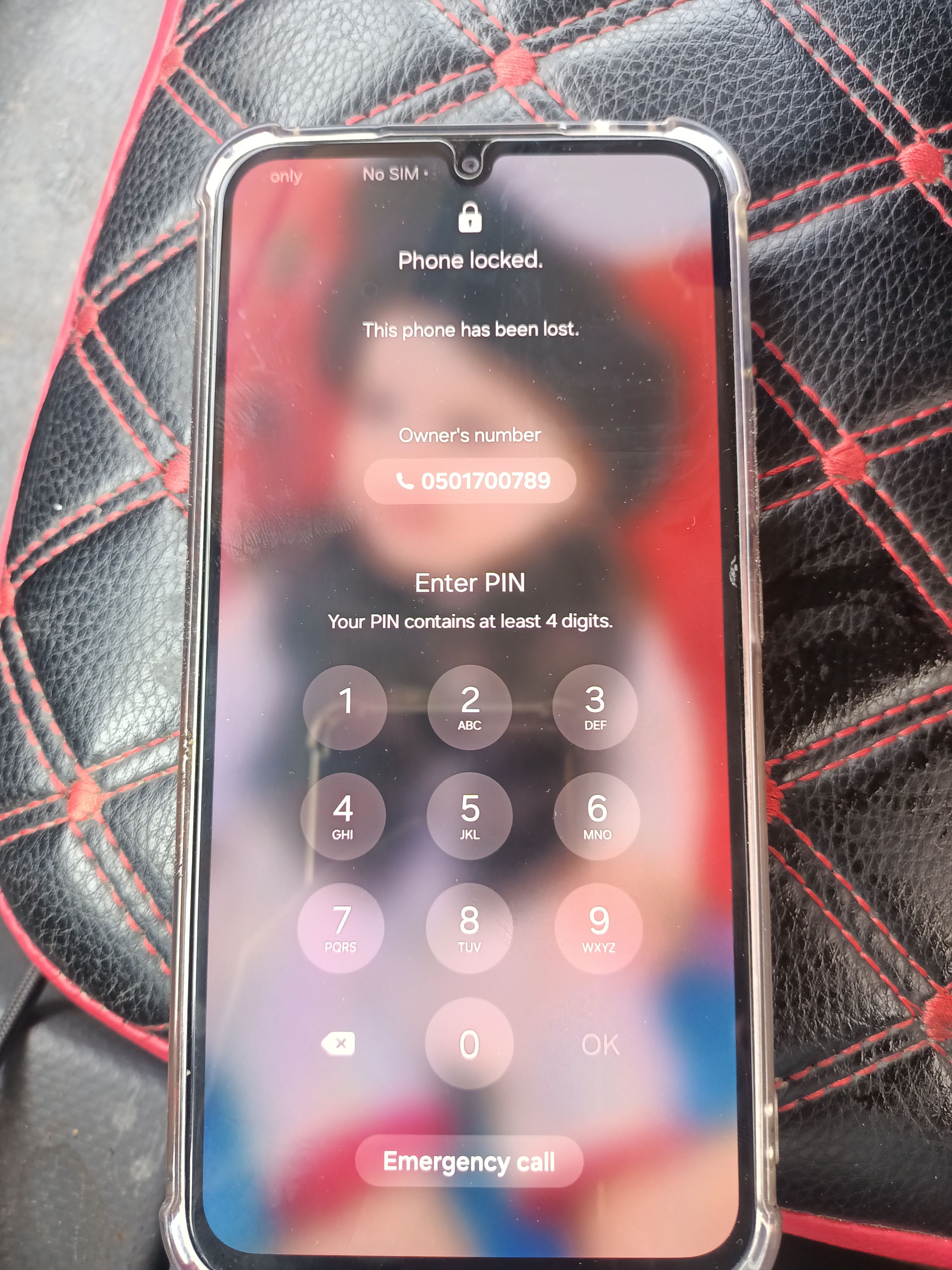 Solved: At least 4 digits and 1 letter password to unlock my phone ...