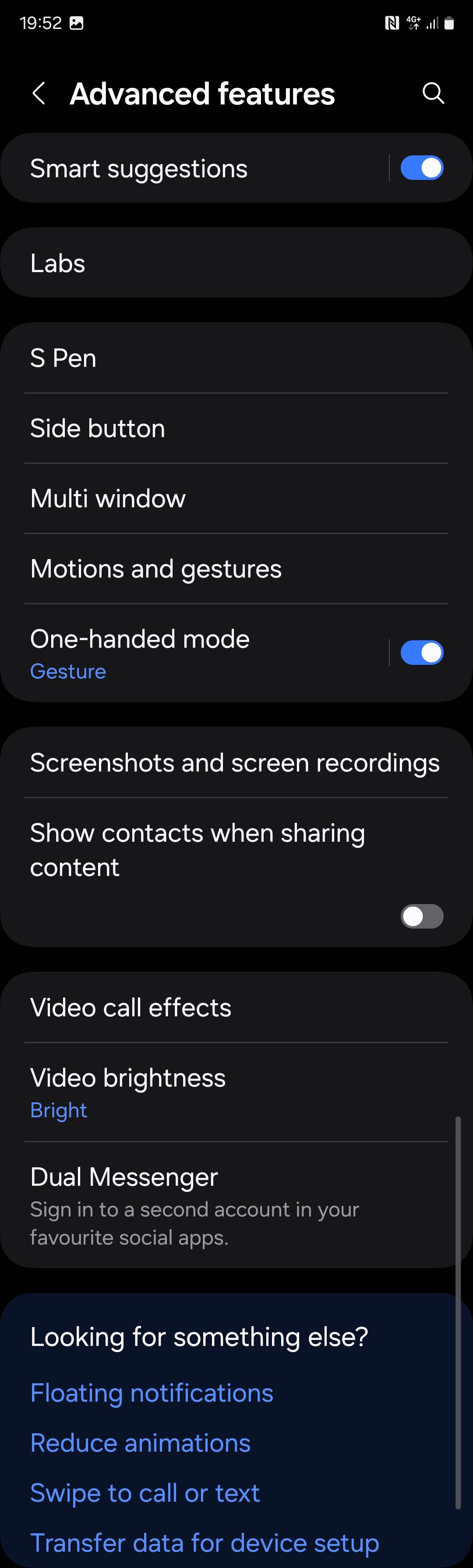 No Advanced intelligence option in settings. - Samsung Community