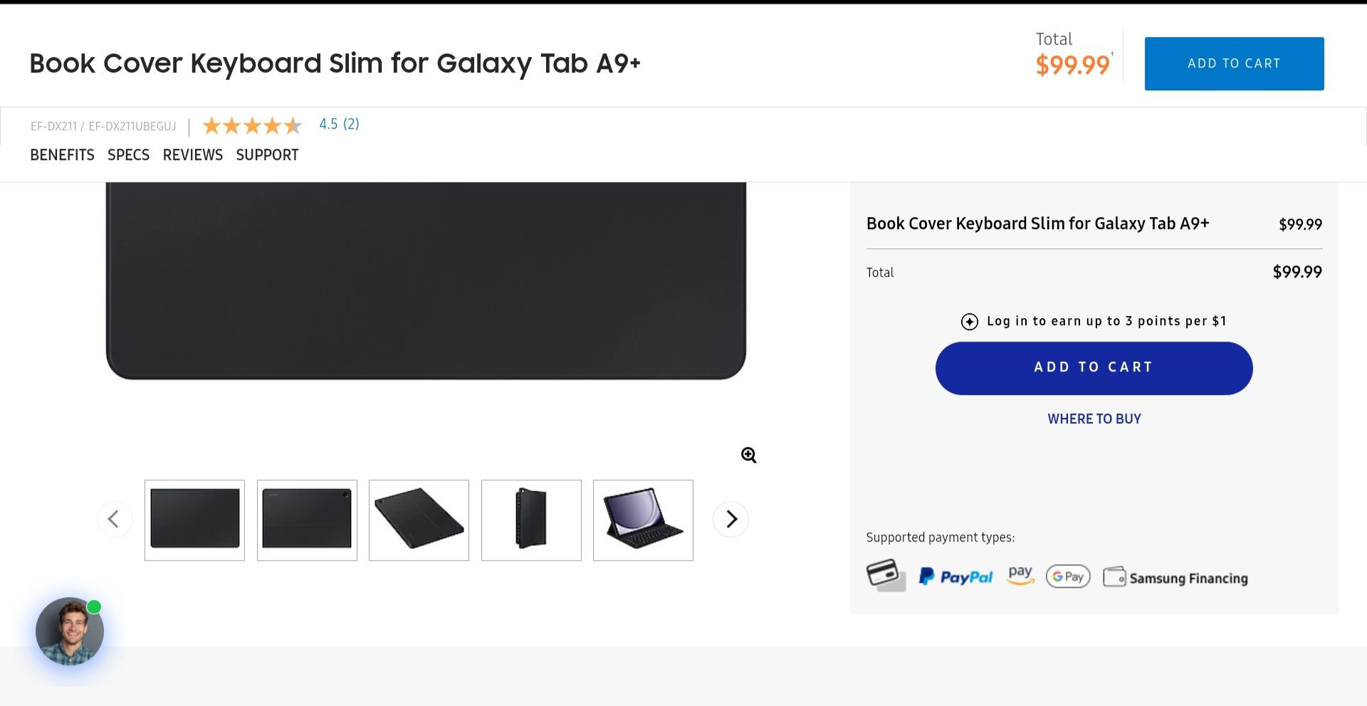 Teclado en Galaxy Tab A9+ - Samsung Community