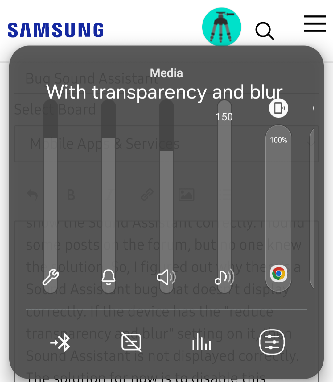 Bug Sound Assistant - Samsung Community