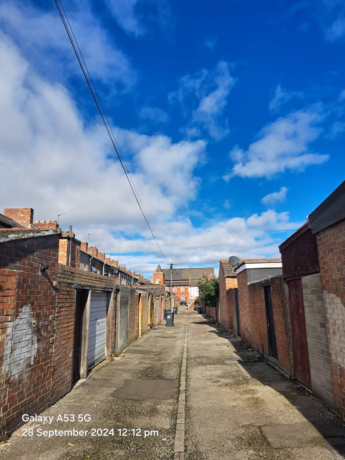 Typical back ally in the Northeast - Samsung Community