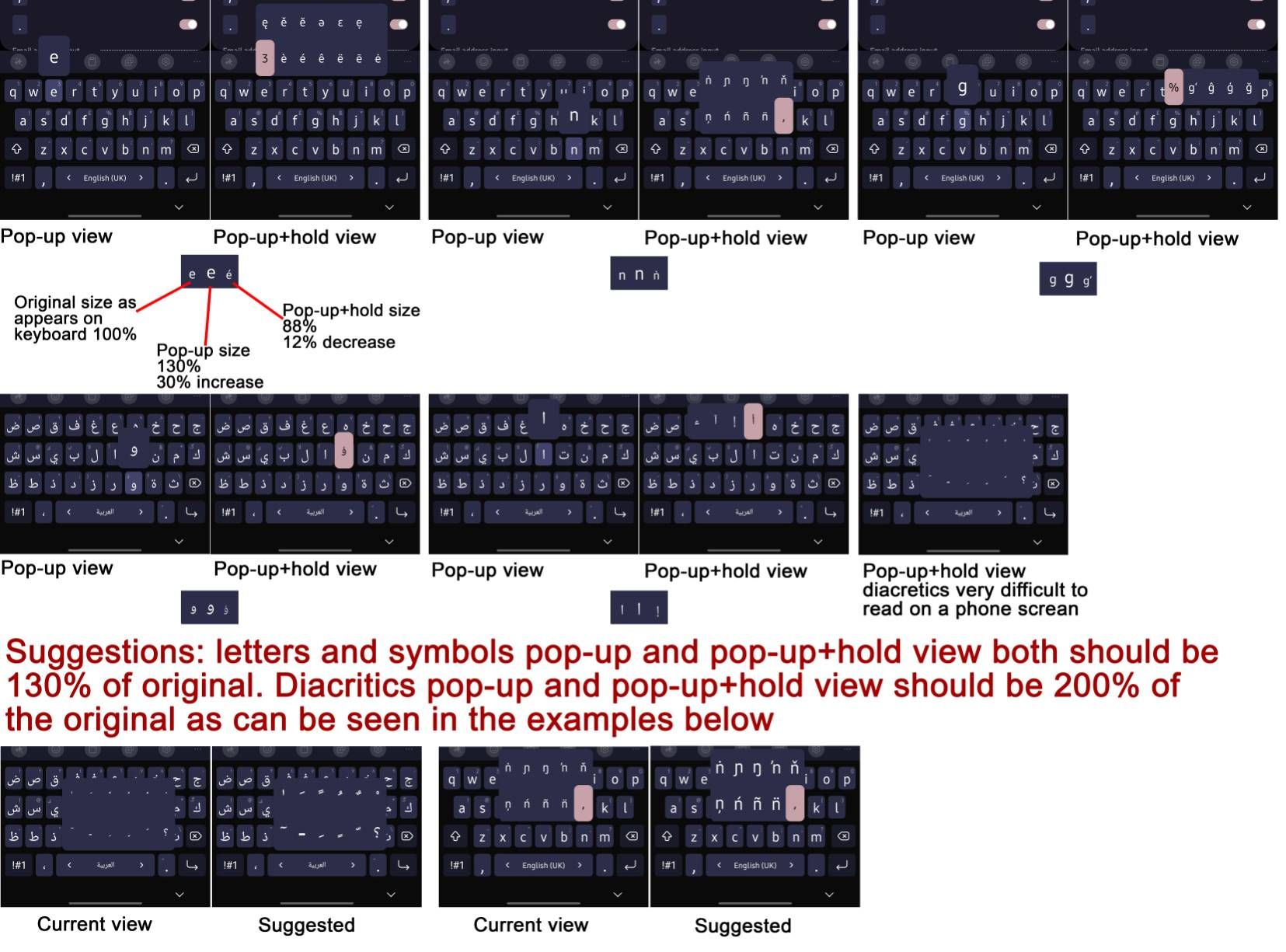 Galaxy keyboards needed redesign - Samsung Community