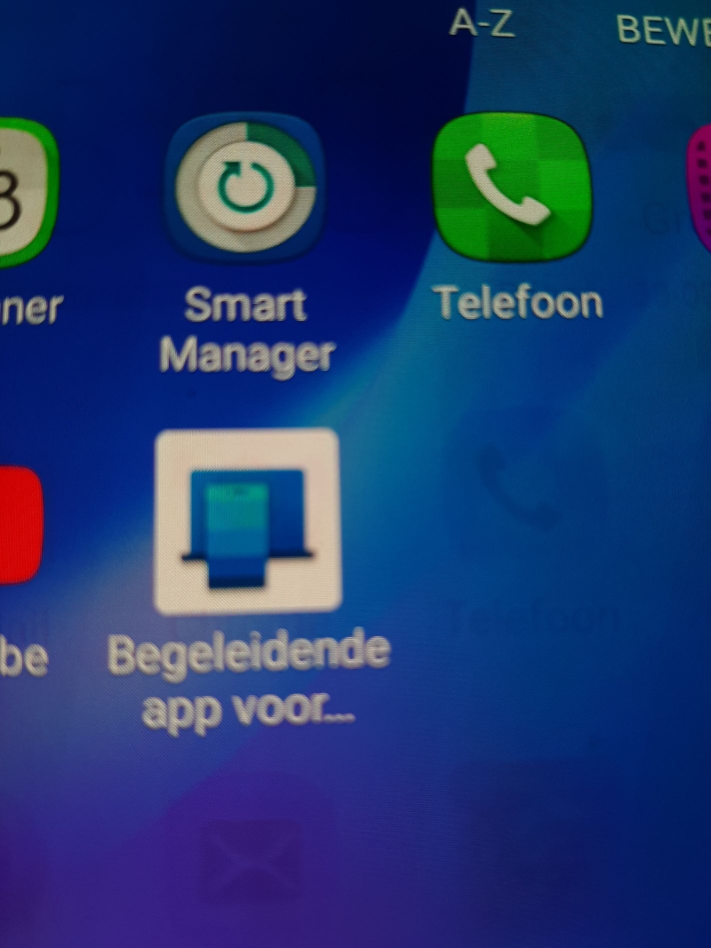 Opgelost: Begeleidende app voor telefoon - Samsung Community