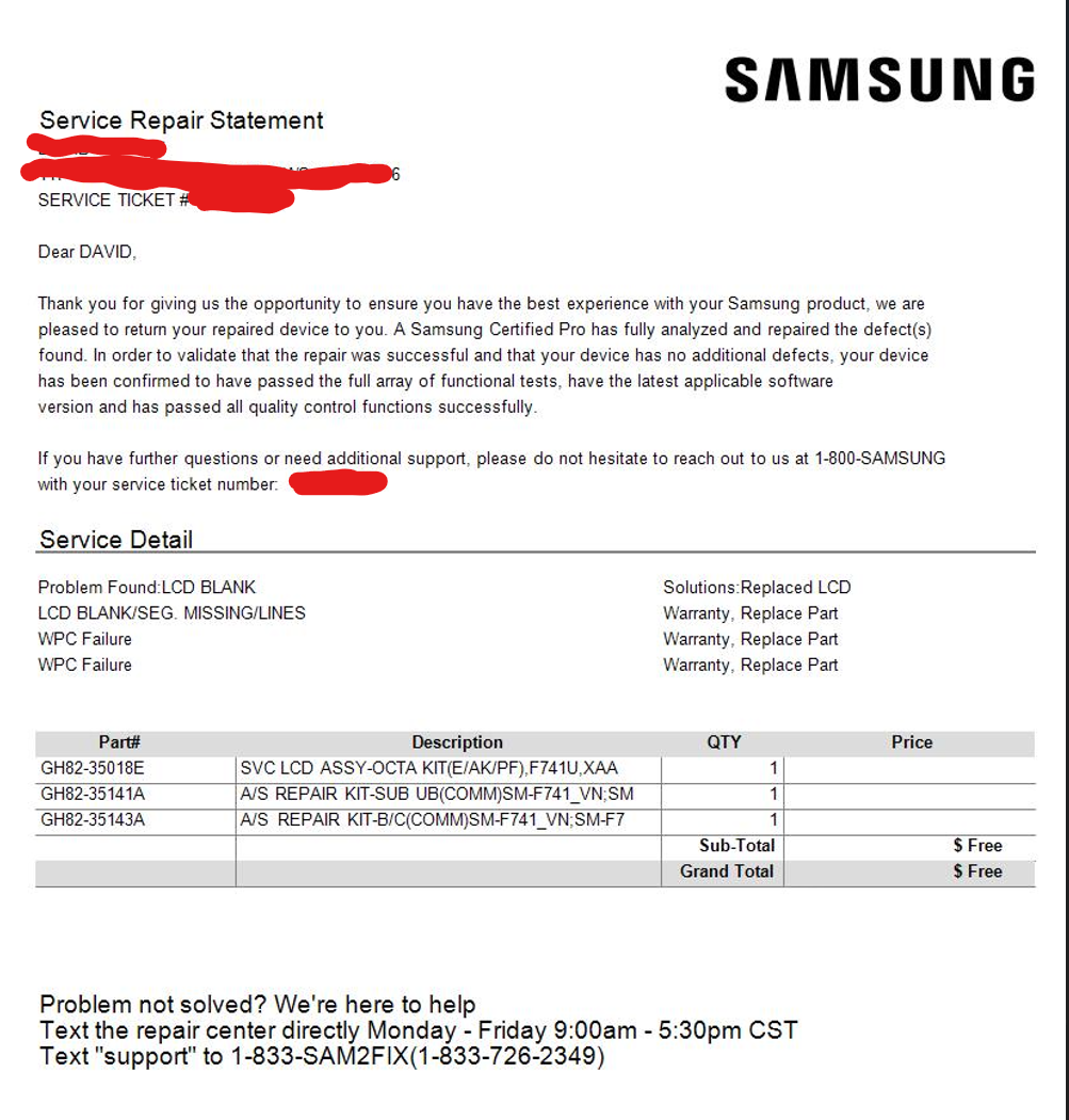 Z Flip 6 Main Screen gone black - Samsung Community