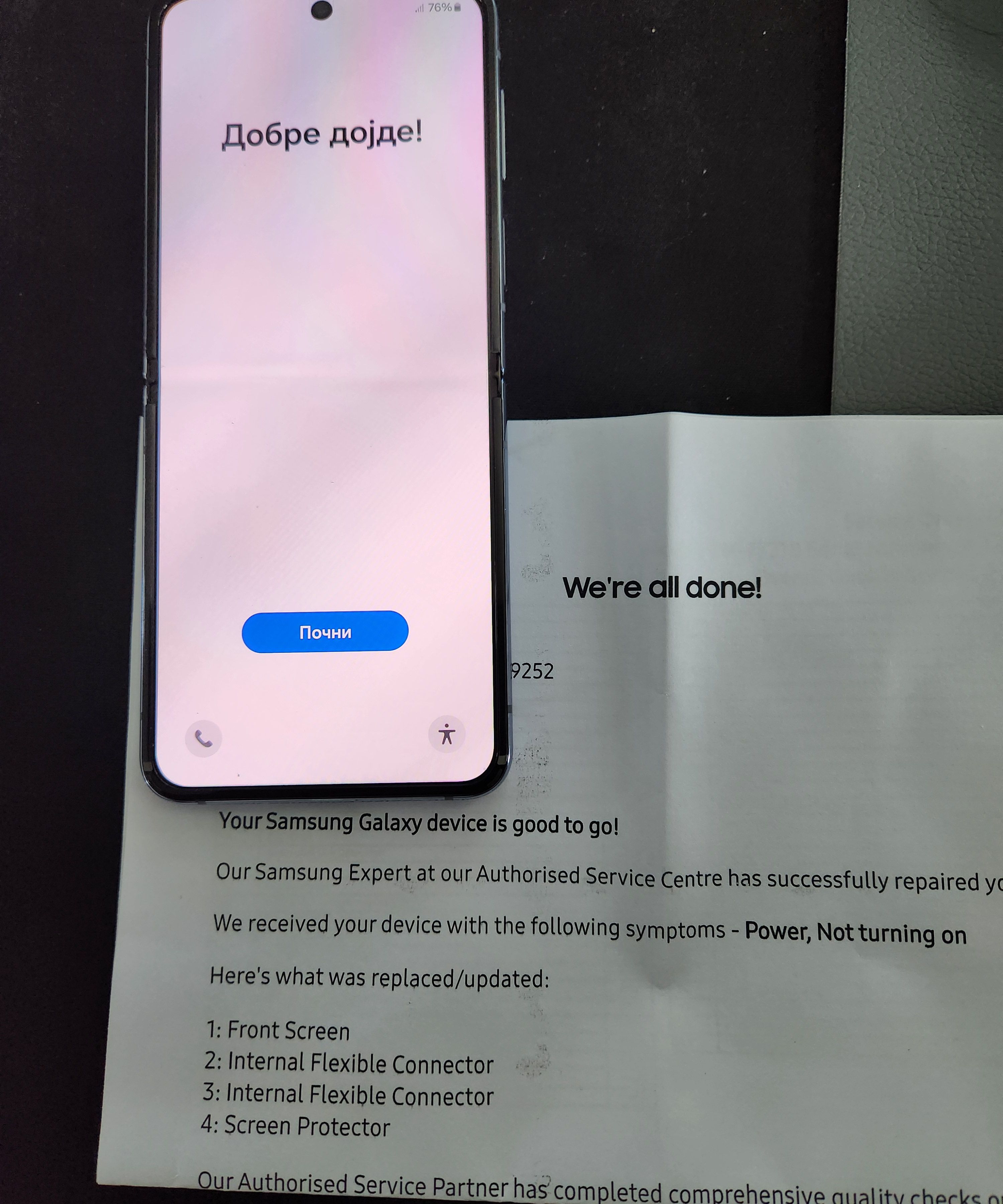 Samsung ZFLIP4 - Black screen post 6.1.1 - Samsung Community