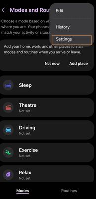 Getting the most from Modes and Routines... - Samsung Community