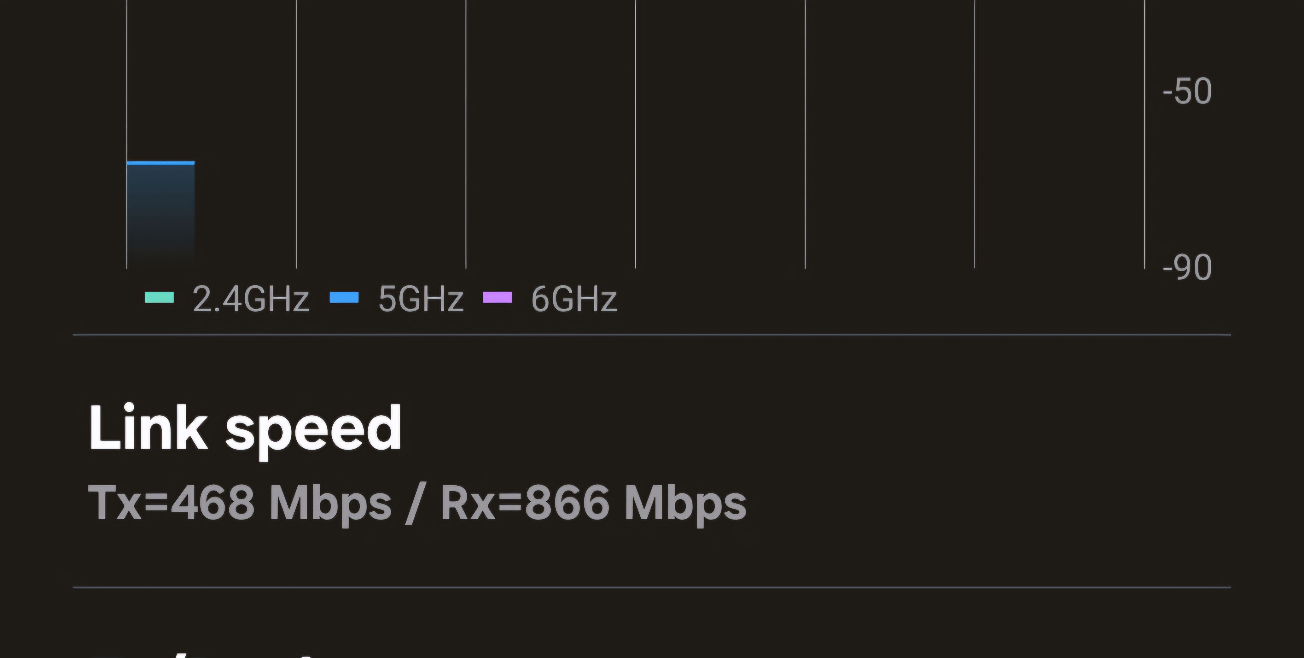 Solved: Not showing WiFi connection speed anymore! - Samsung Community