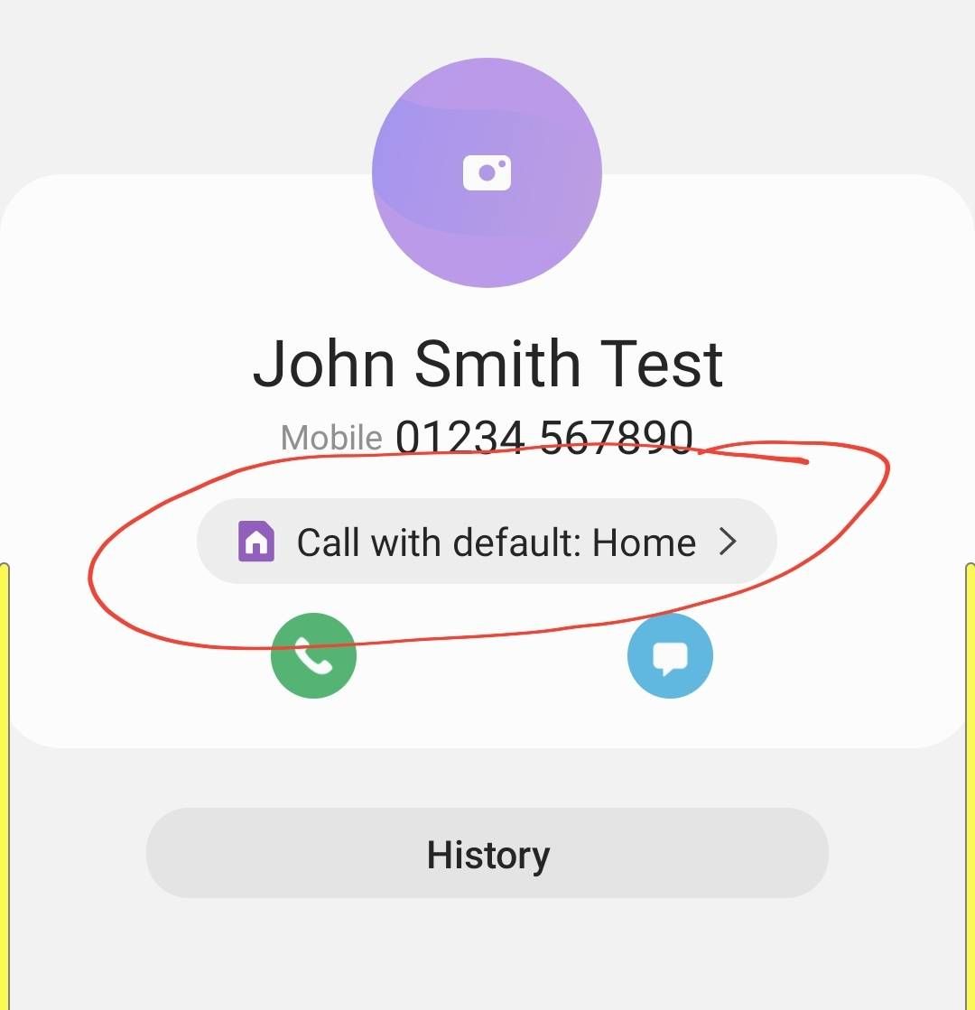 Dialer Does not show dual sim calling option - Samsung Community