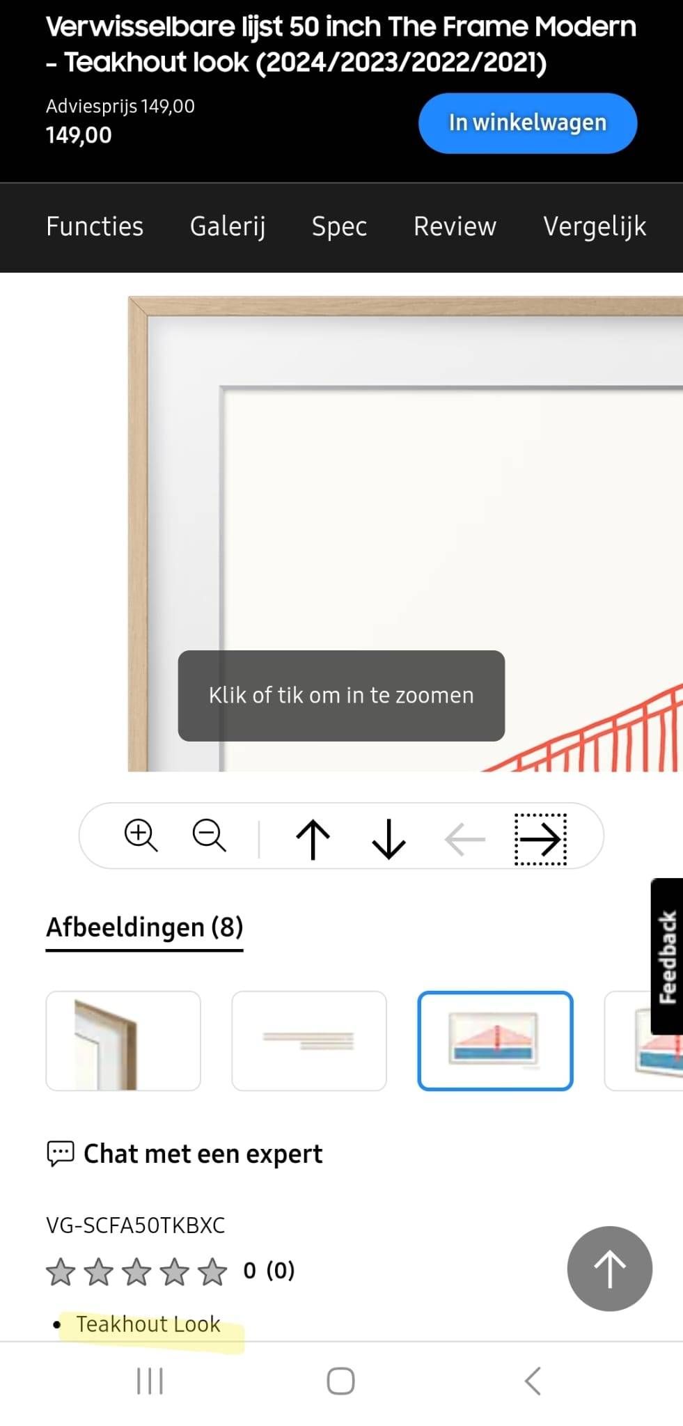 75' Frame TV - wrong frame color received - Samsung Community