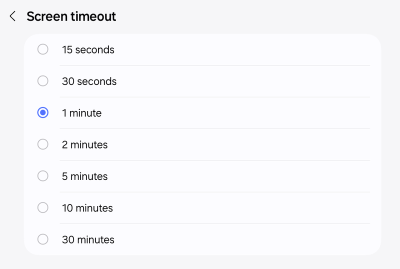 remove tablet timeout requirement and aod please - Samsung Community