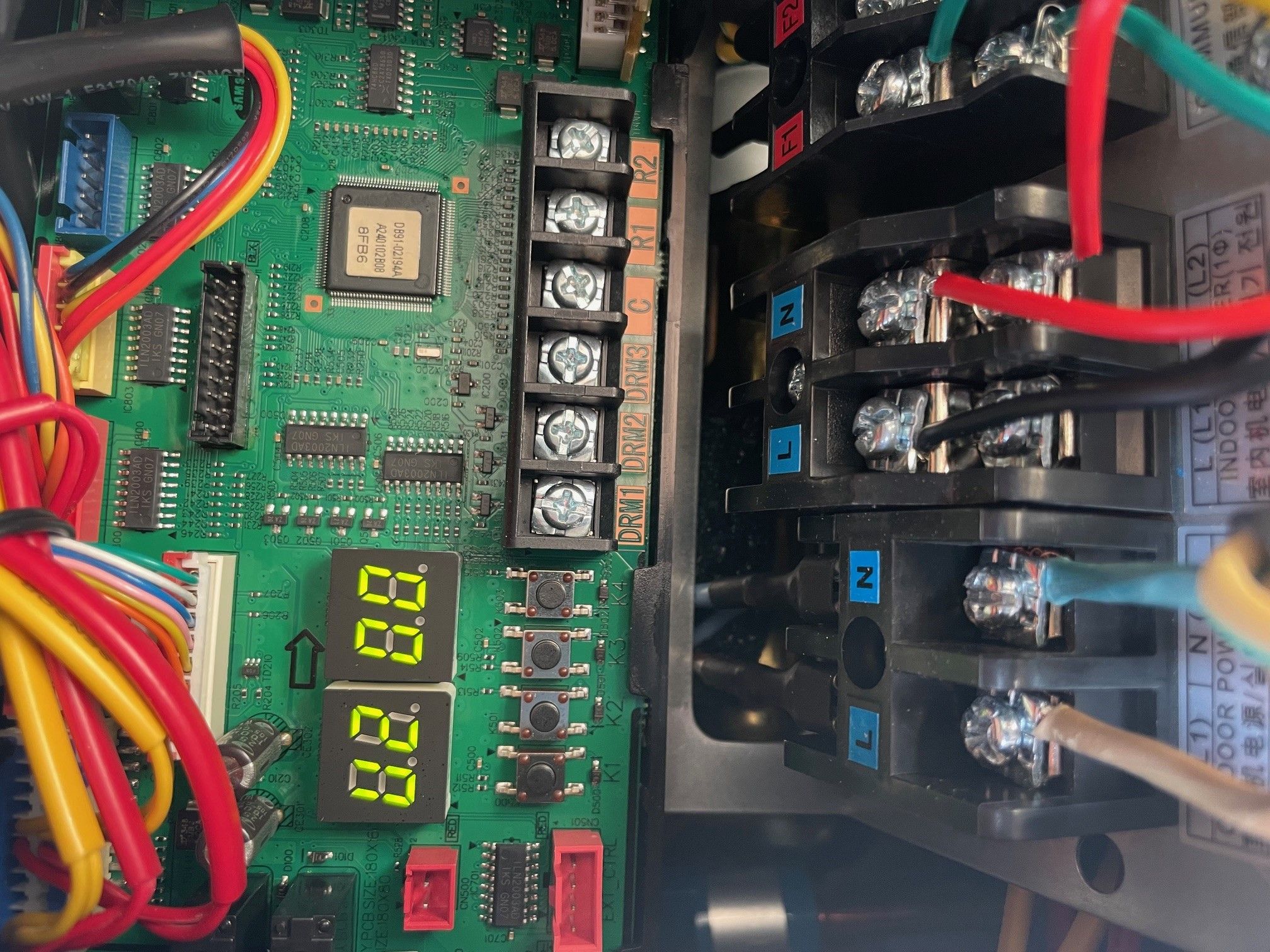 Kilma Außengerät Fehlermeldung E199 U200 Dual Split Anlage ...