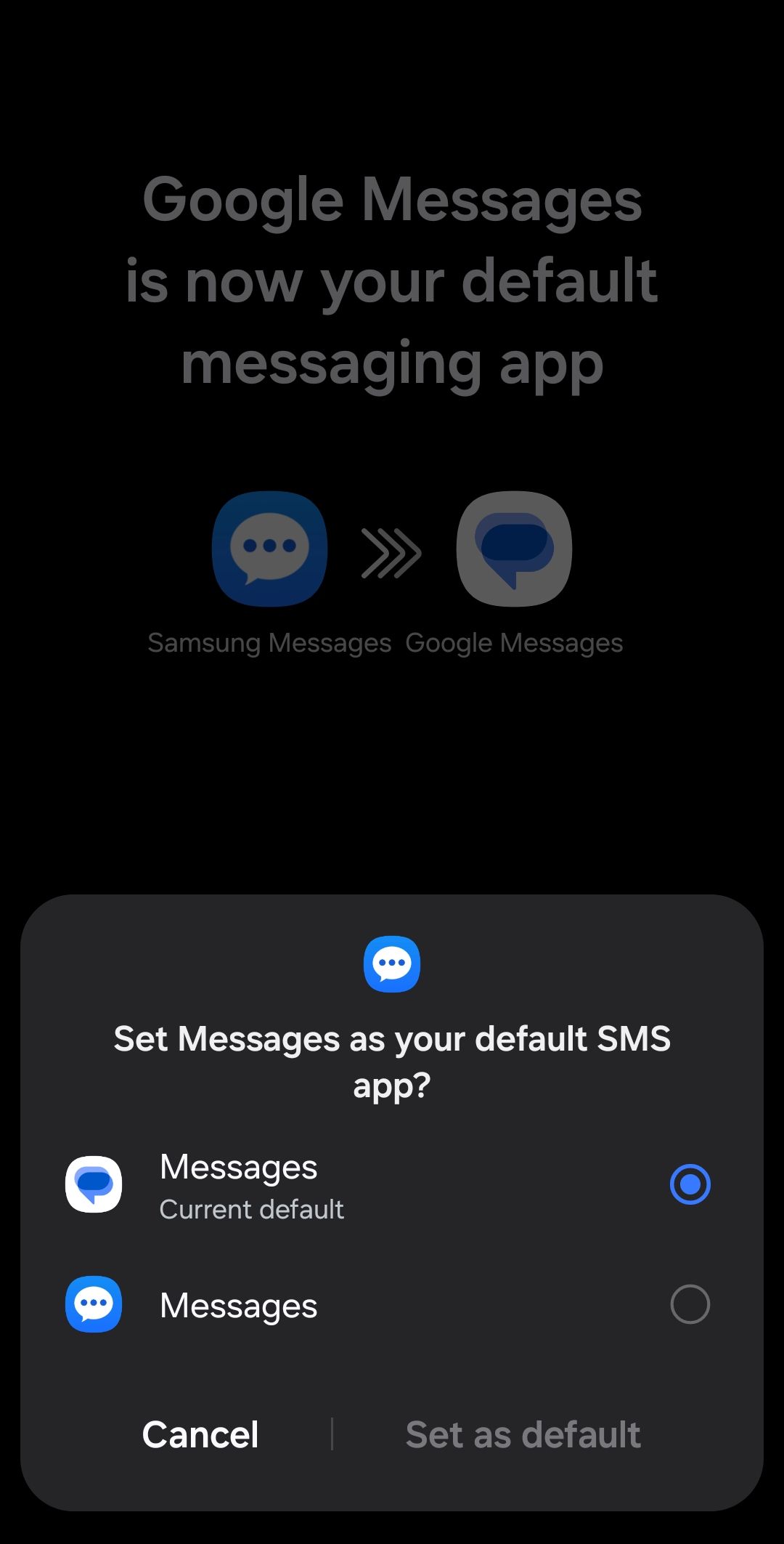 Messages app - Samsung Community