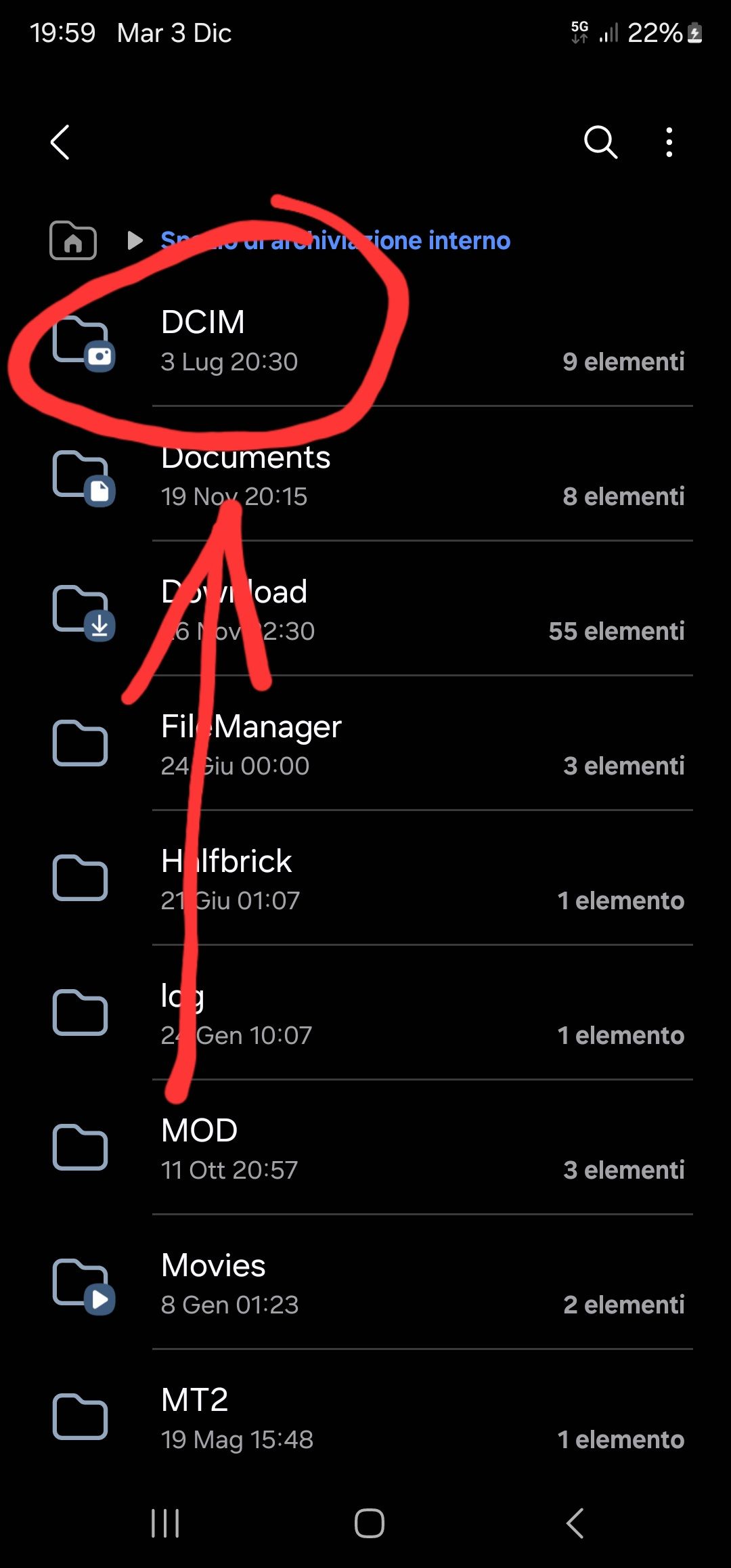 Problemi cartella foto - Samsung Community