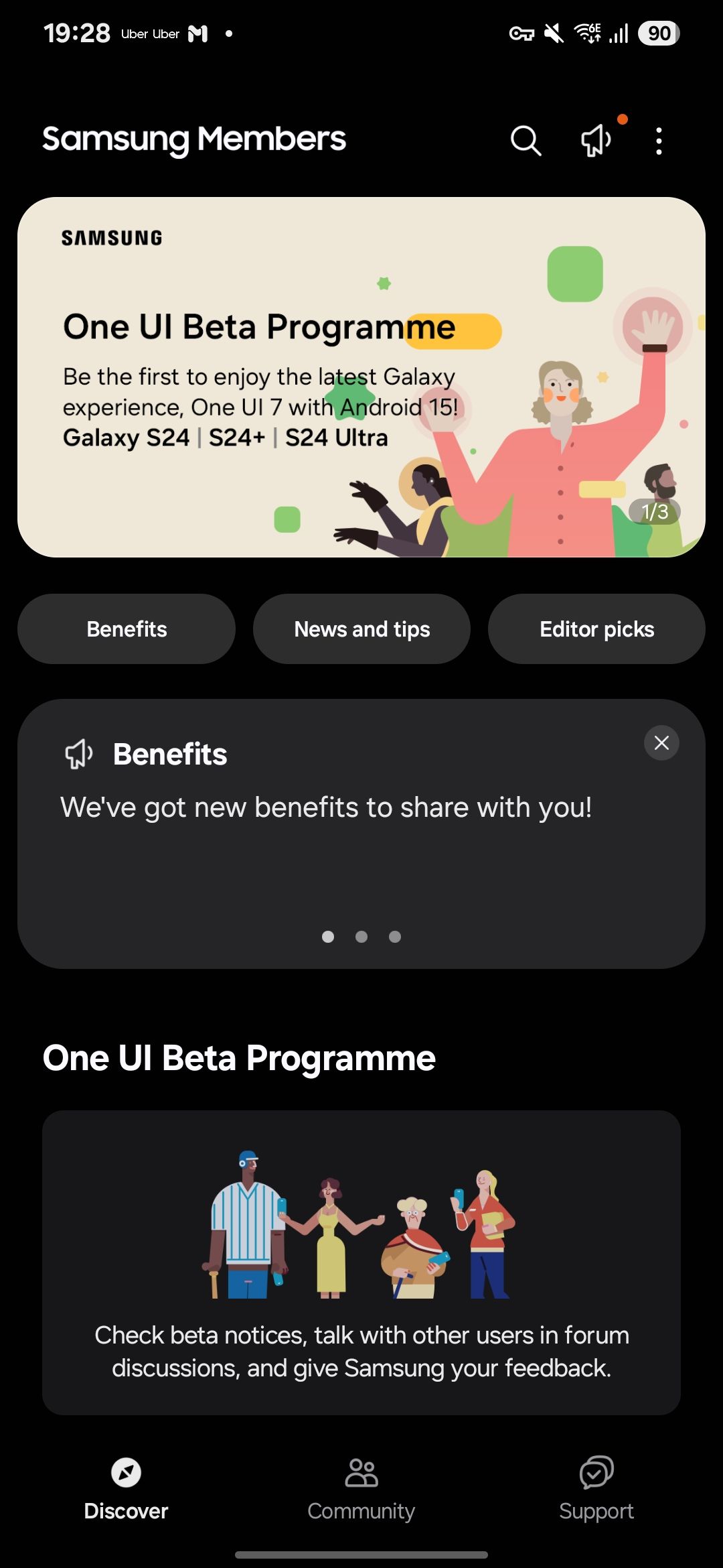 One UI 7.0 App drawer - Samsung Community