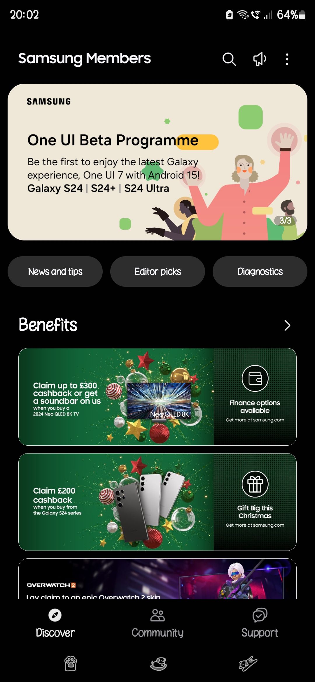 I have samsung 24ultra and one ui7 beta not showing in samsung member app - Page 2 - Samsung ...