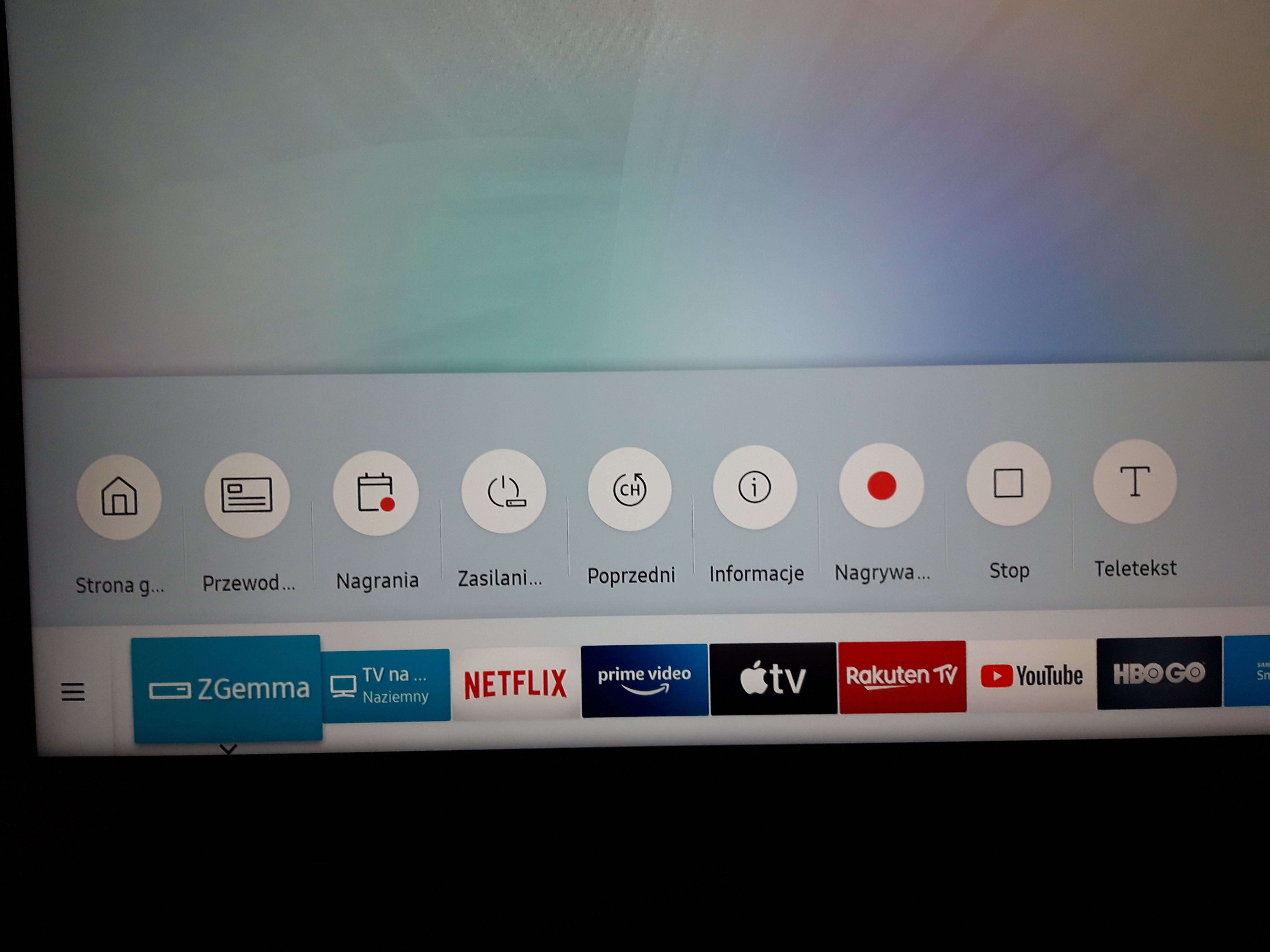Sparowanie zgemma h9s z qe65q60ra (pilot uniwersalny) - Samsung Community