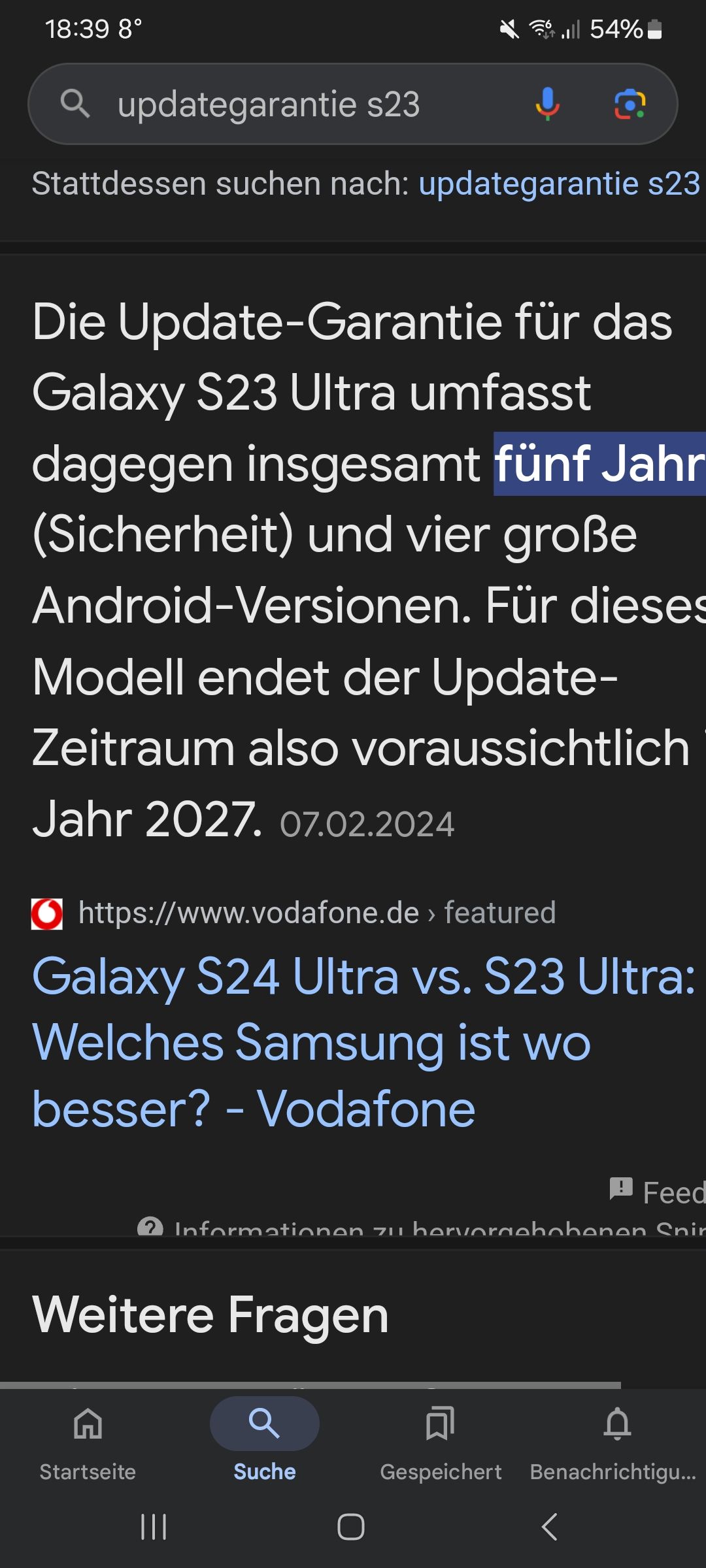 Kommt das 7 uni auf das s23 - Samsung Community