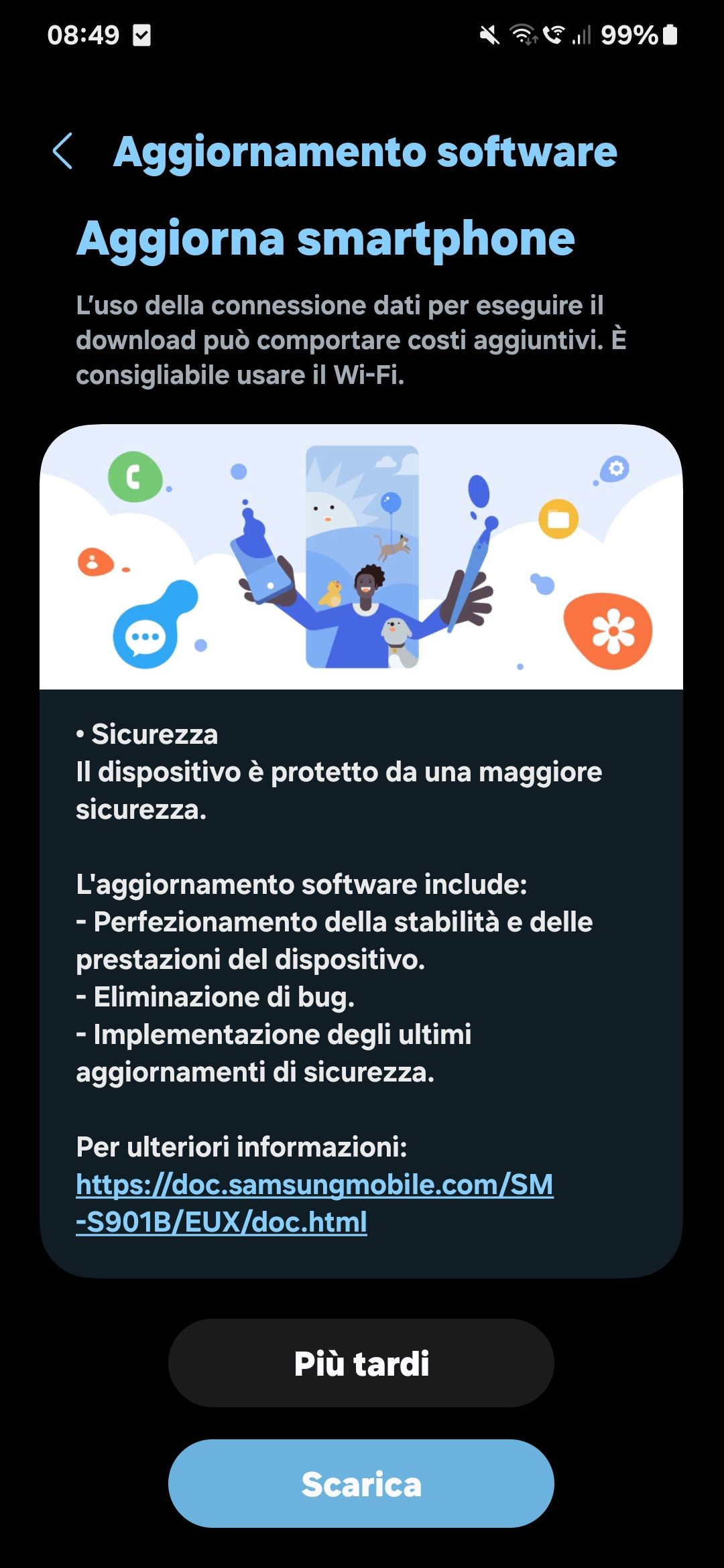 Nuovo aggiornamento - Samsung Community