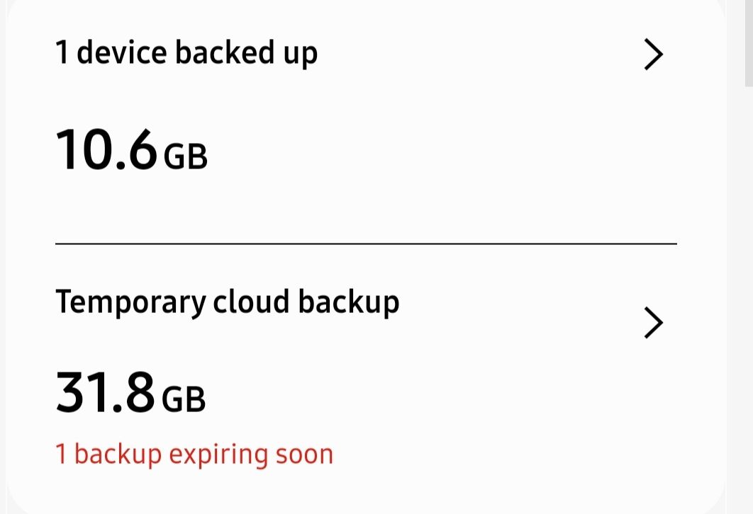 Temporary backup - please help - Samsung Community