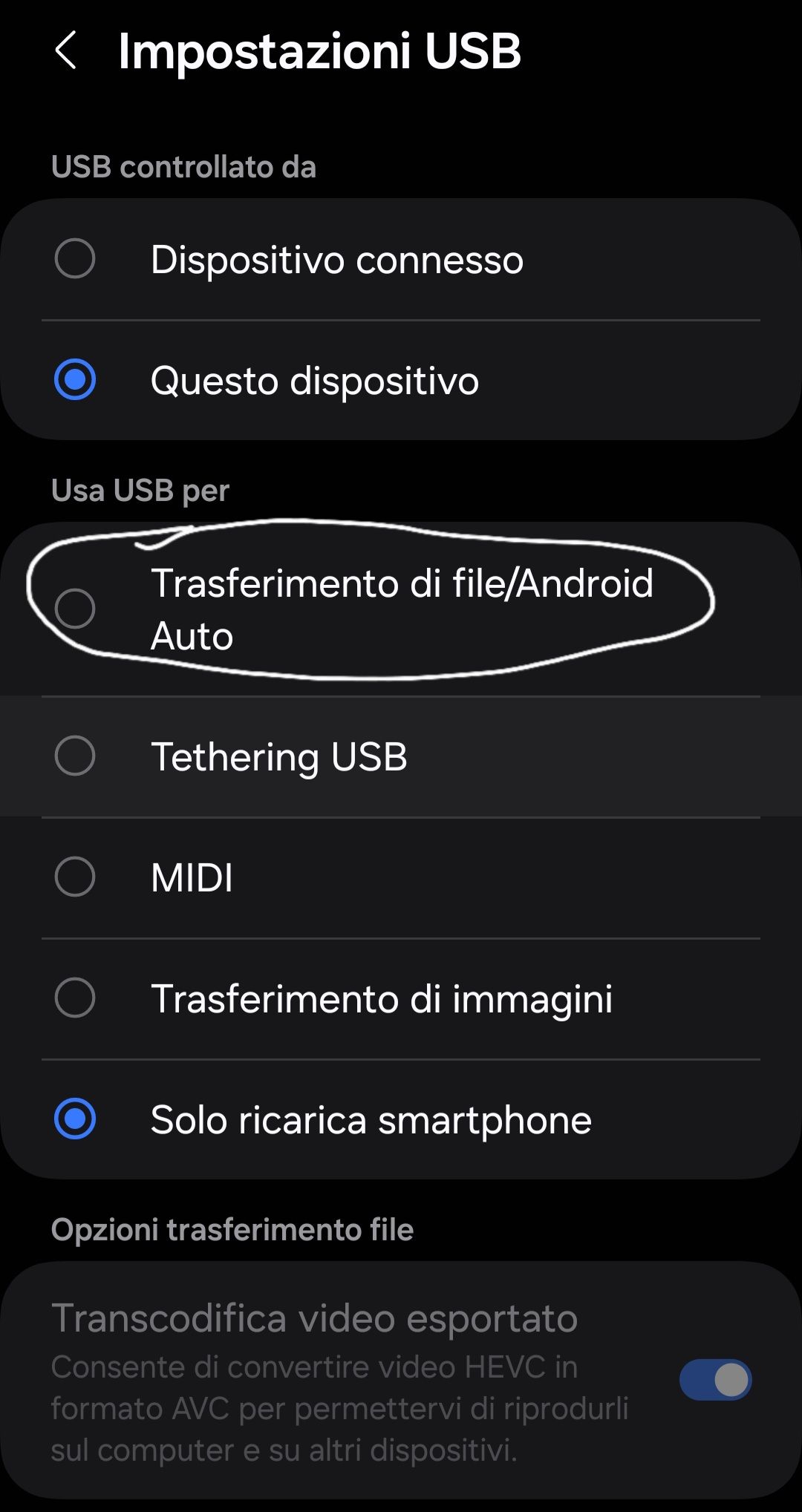 S24 Ultra - Problemi di Connessione USB / Android Auto - Samsung Community