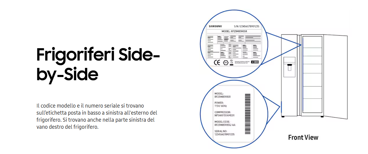 Impostazione temperatura frigorifero Samsung RB29FERNCSA - Samsung ...