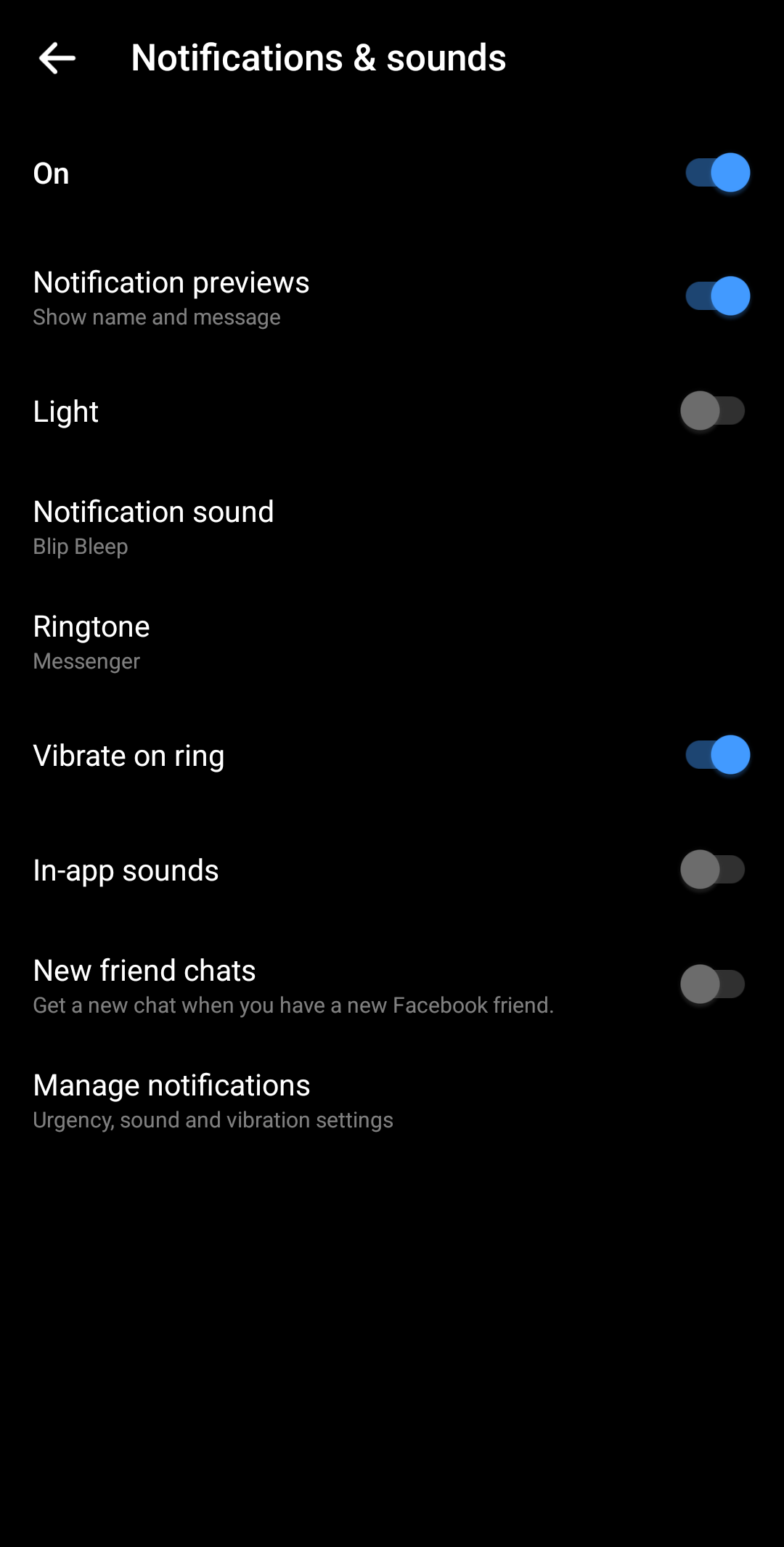 Facebook messenger notifications - Samsung Community